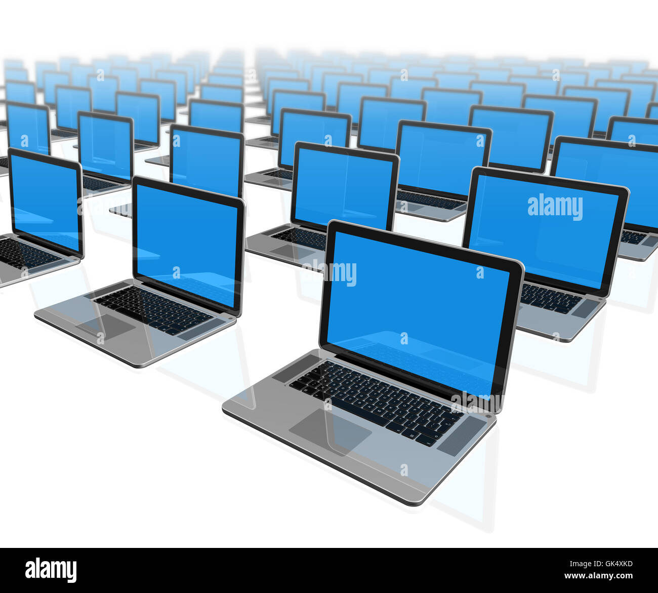 laptop notebook computers Stock Photo - Alamy