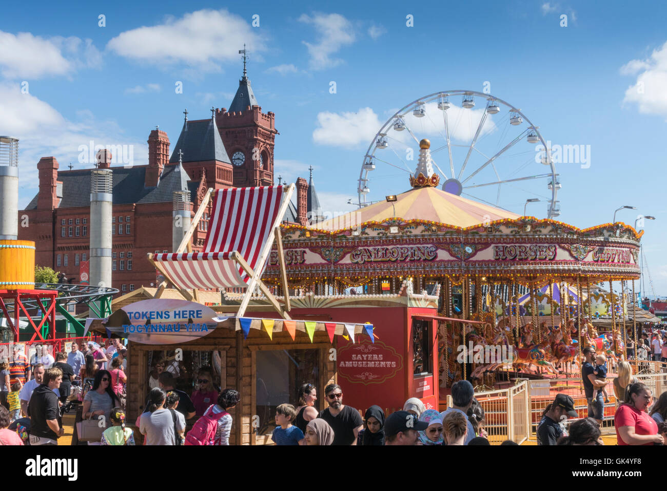 Cardiff bay attractions hi-res stock photography and images - Alamy