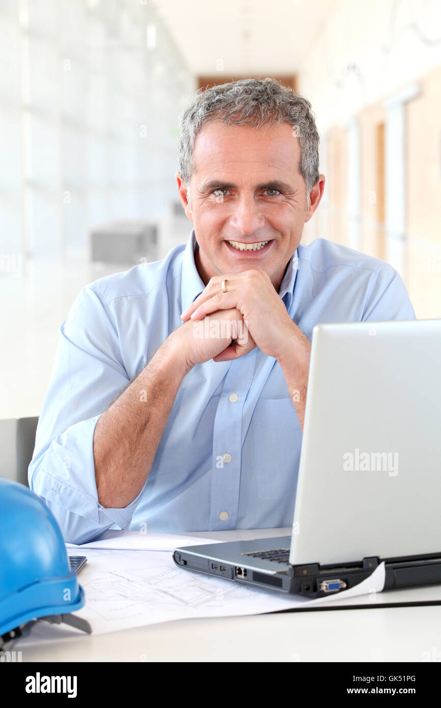 office desk model Stock Photo - Alamy