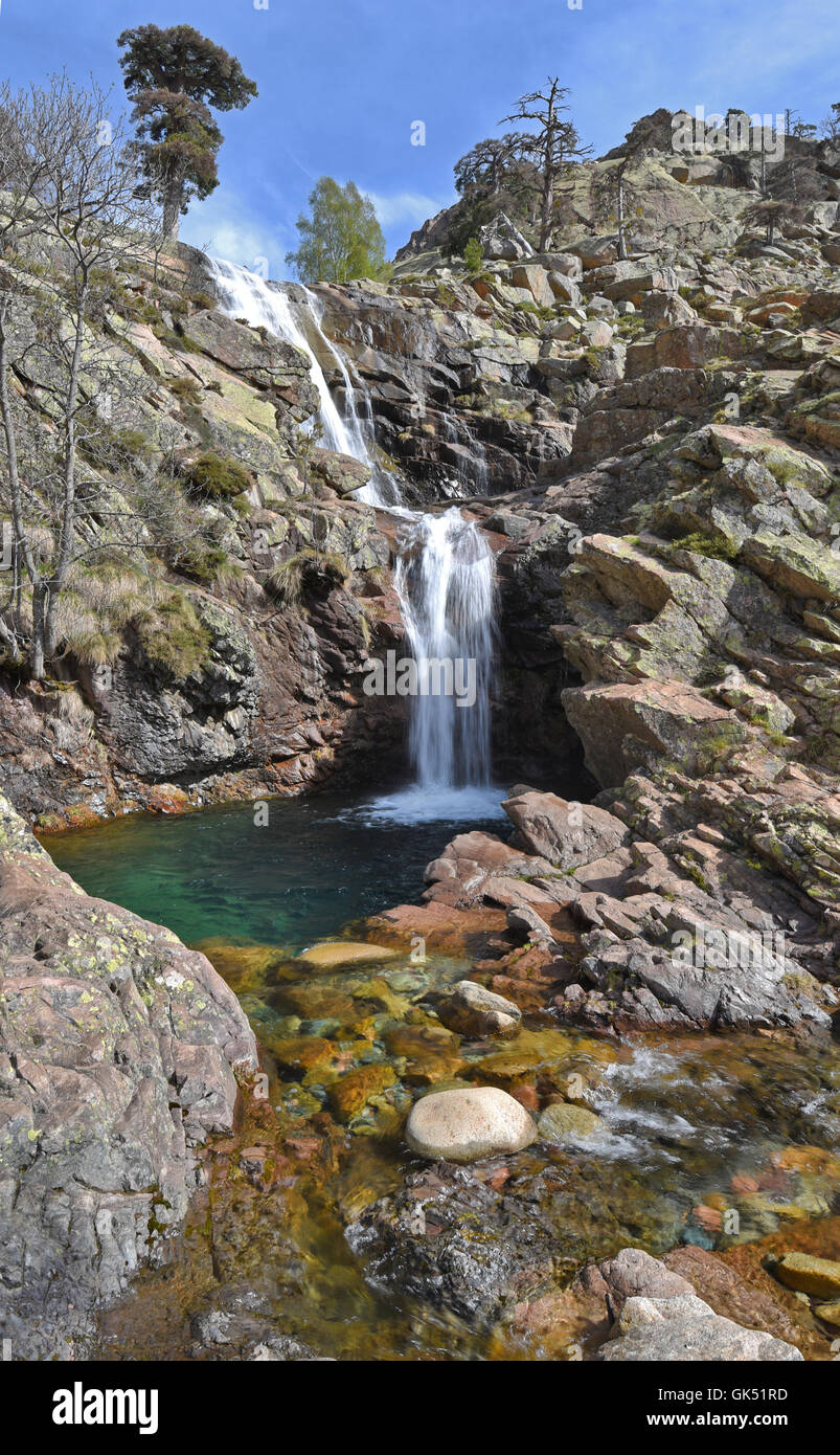 Corsica cascade hi-res stock photography and images - Alamy