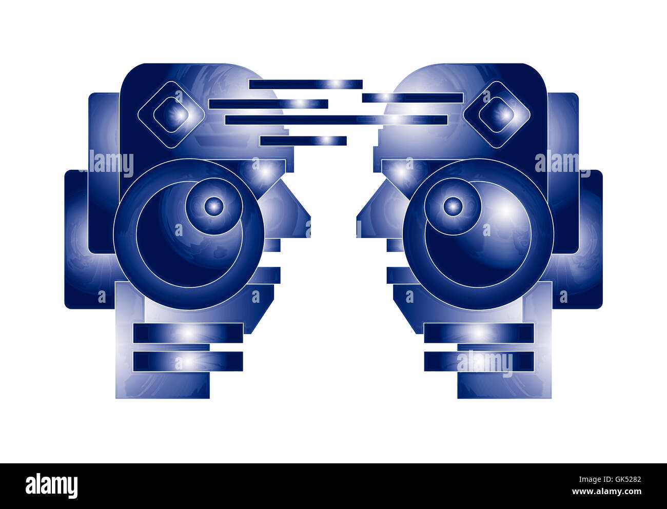 Talking heads illustration hi-res stock photography and images - Alamy