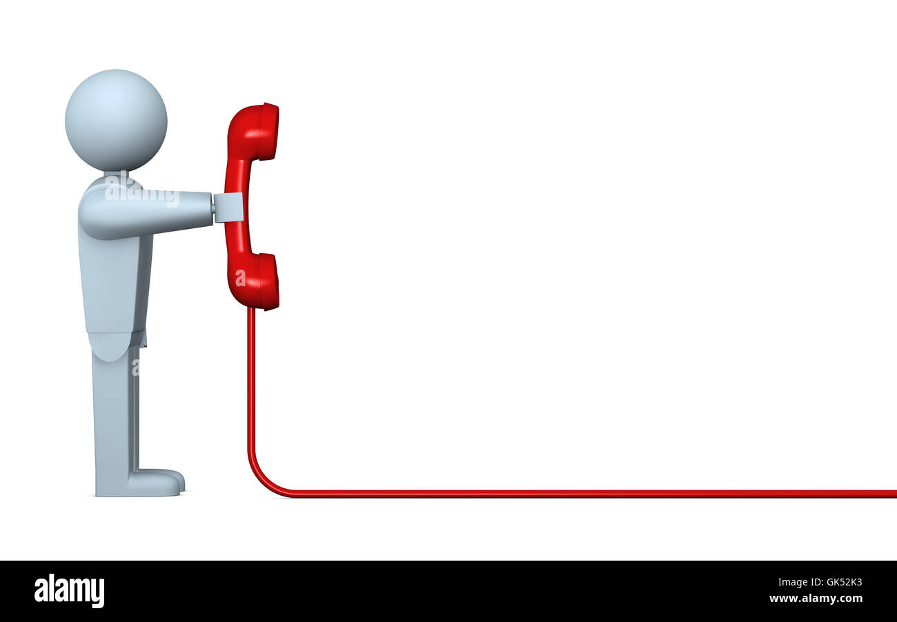 telephone phone talk Stock Photo - Alamy