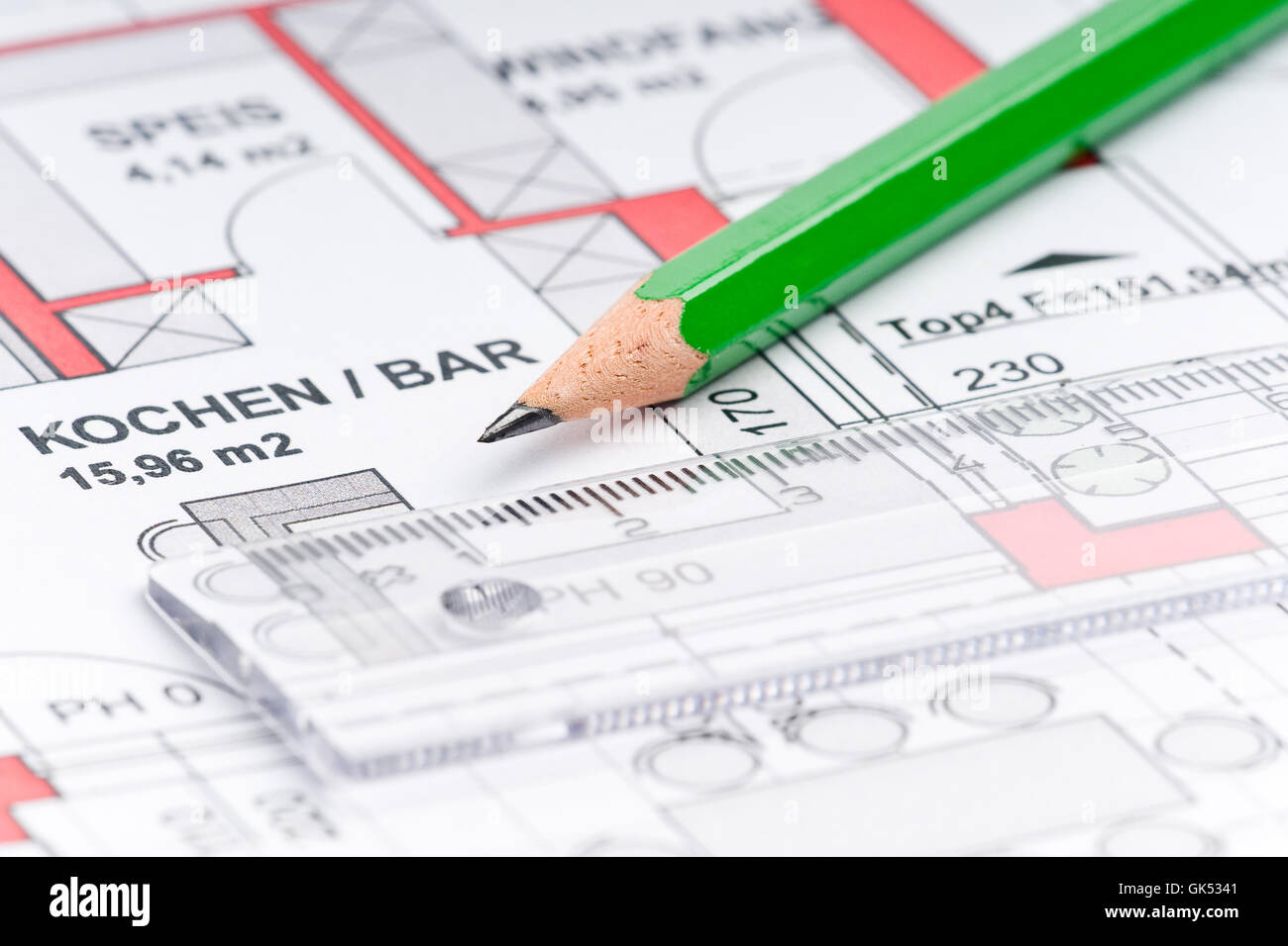 Planning concept pencil drawing business hi-res stock photography and ...