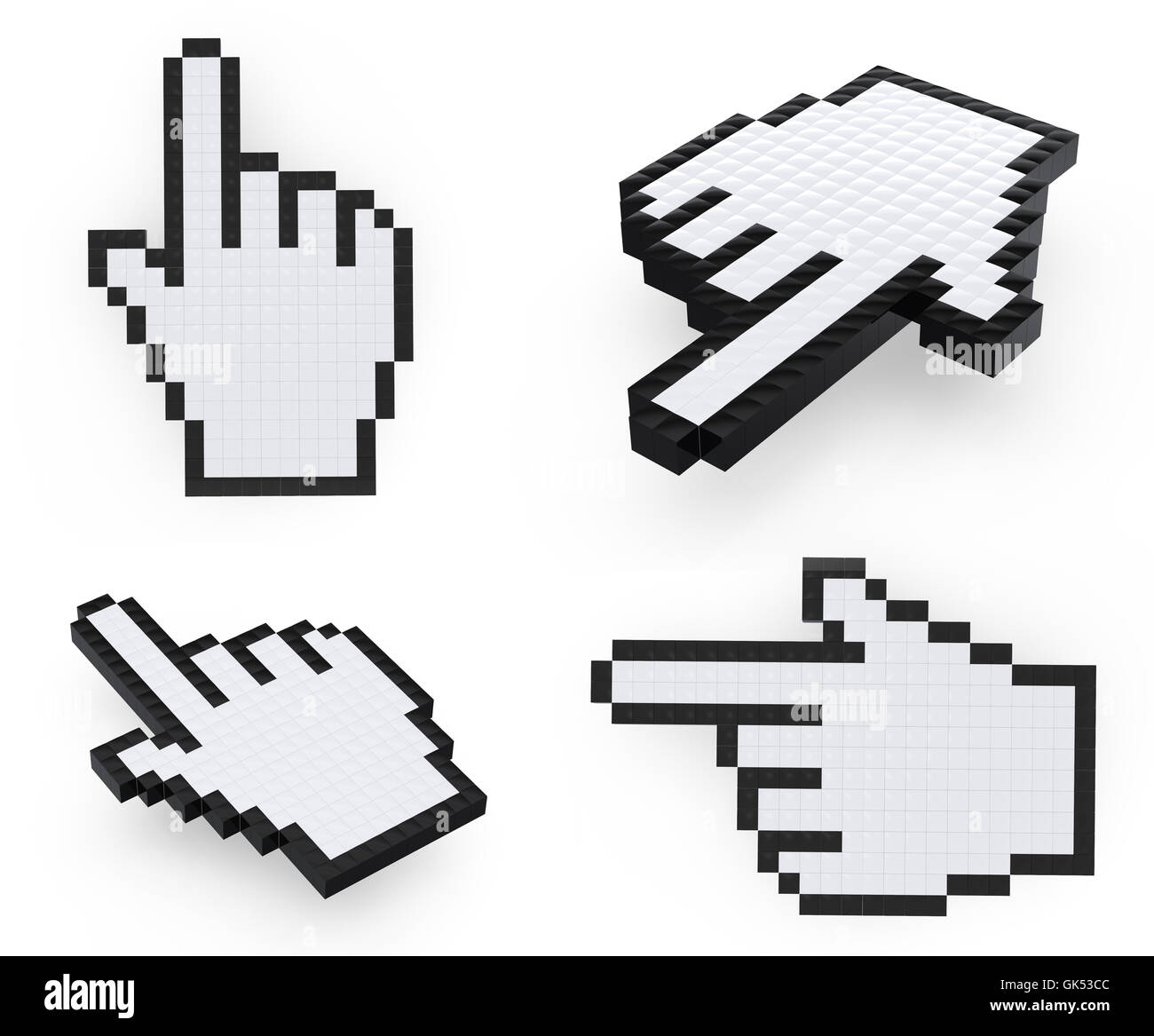 click icon cursor Stock Photo - Alamy