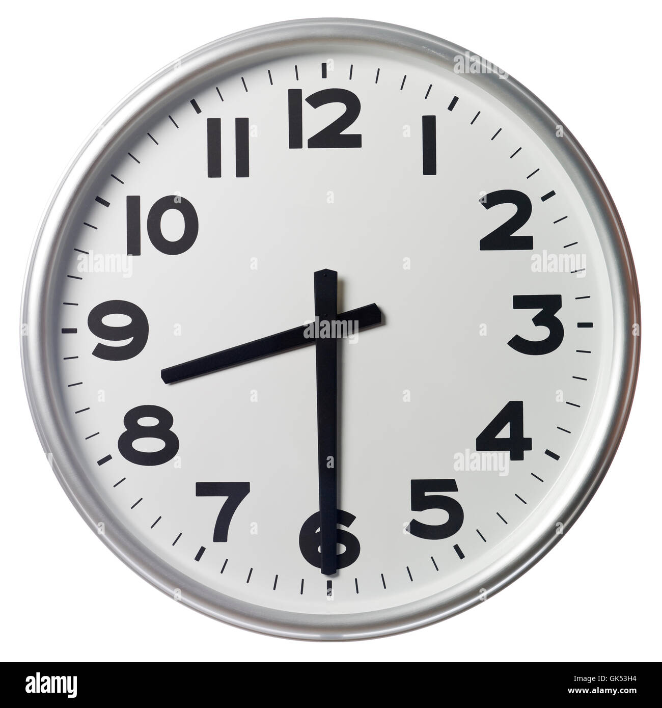 Half past eight Cut Out Stock Images & Pictures - Alamy