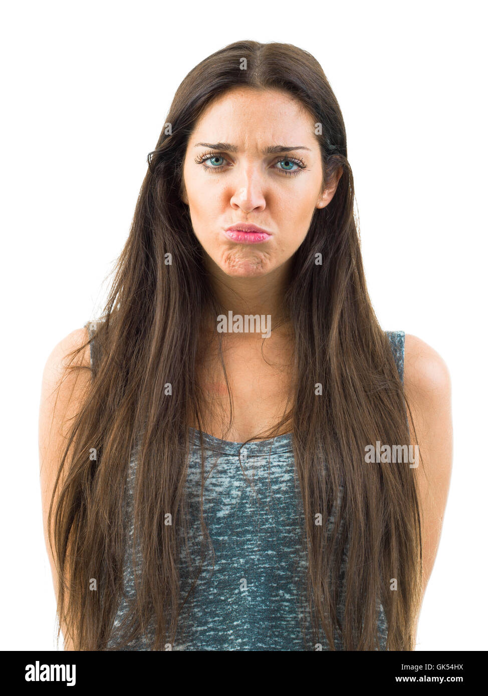angry young woman Stock Photo - Alamy