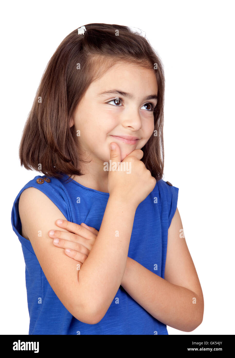 gesture blue humans Stock Photo - Alamy