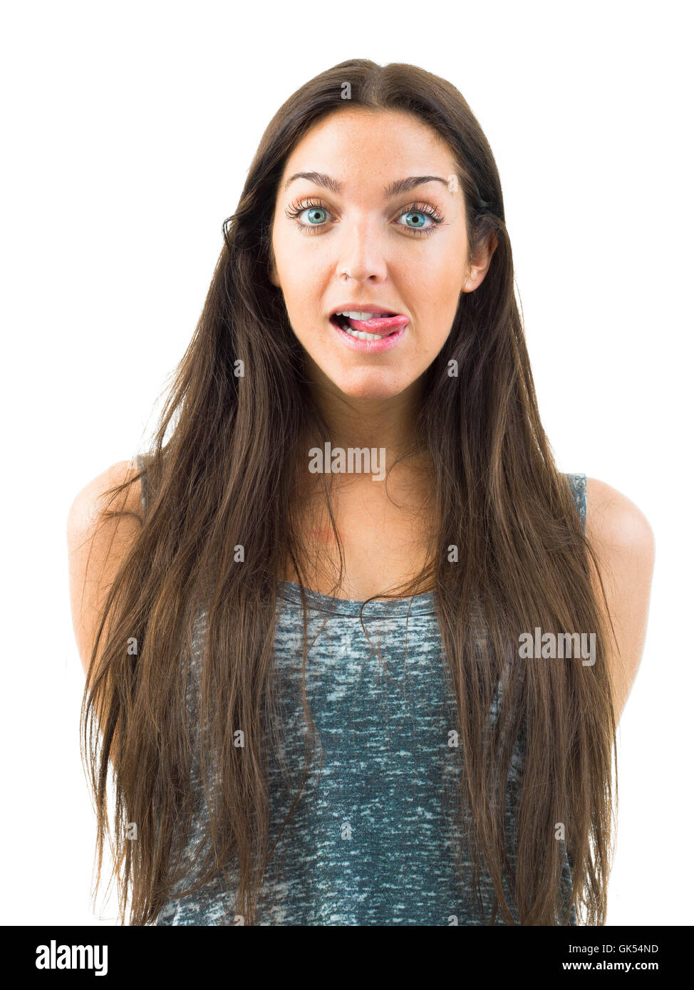 funny young woman Stock Photo - Alamy