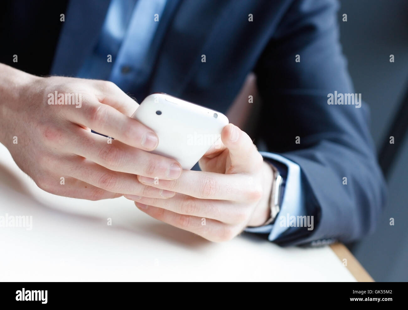 telephone phone humans Stock Photo - Alamy