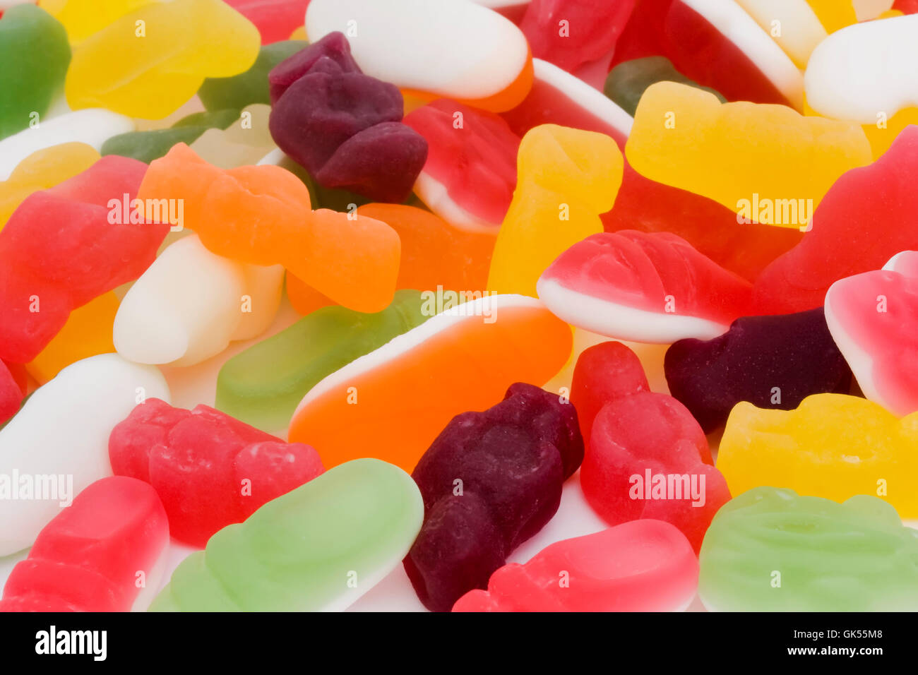 Yellow coloured sweets hi-res stock photography and images - Alamy