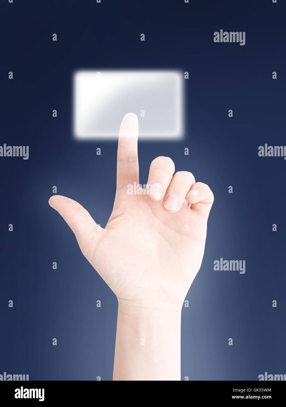indicate show hand Stock Photo - Alamy