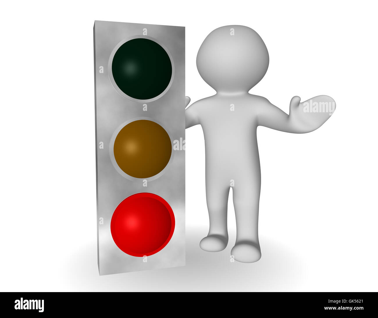 Red man traffic light hi-res stock photography and images - Alamy