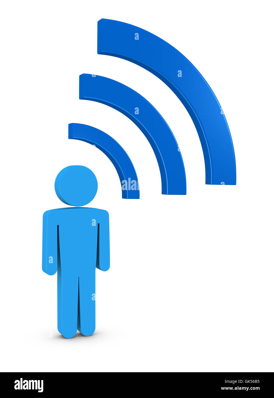 blue humans human beings Stock Photo - Alamy