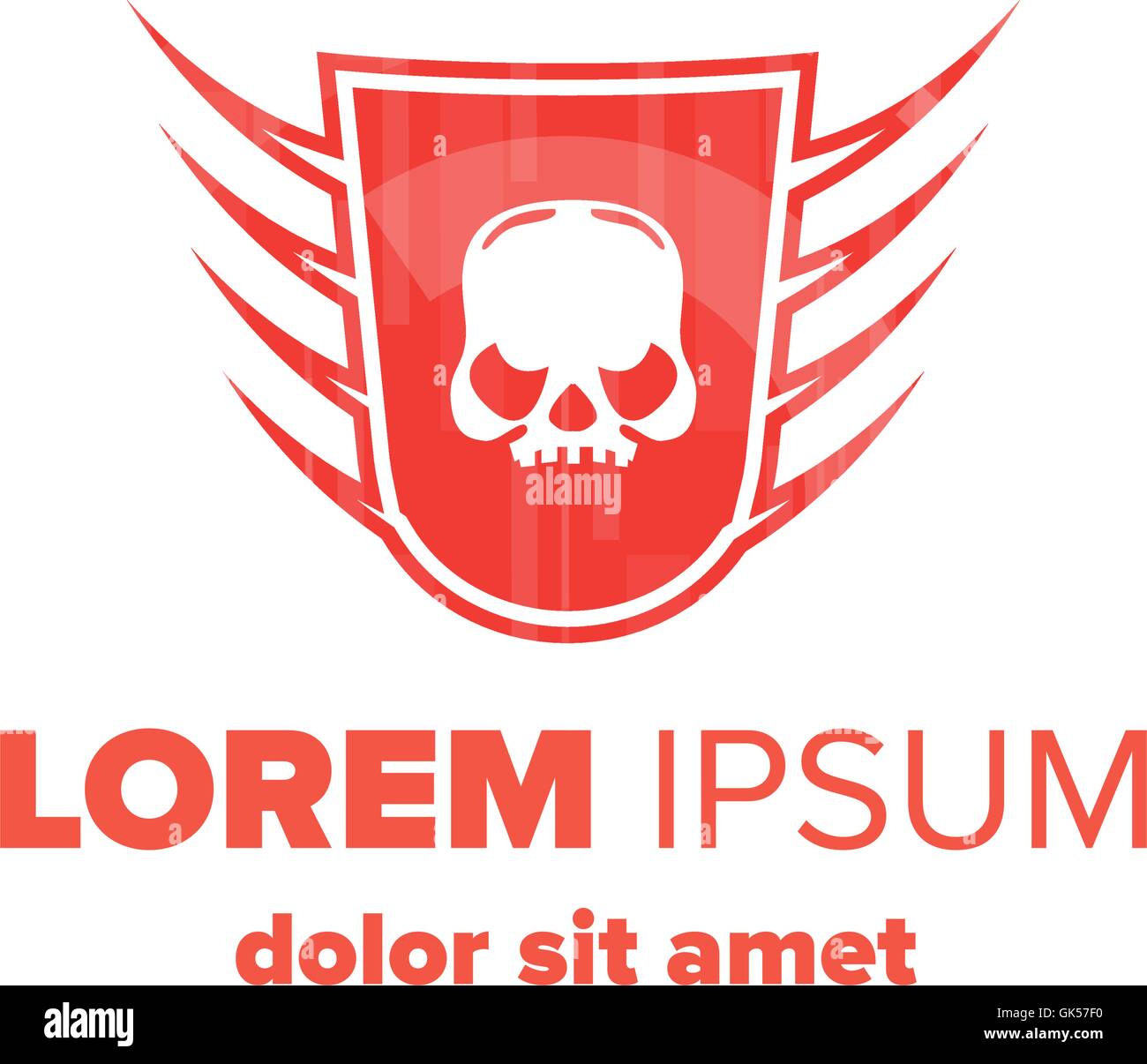 Motorcycle Skull Vector Logo Stock Vector Image & Art - Alamy