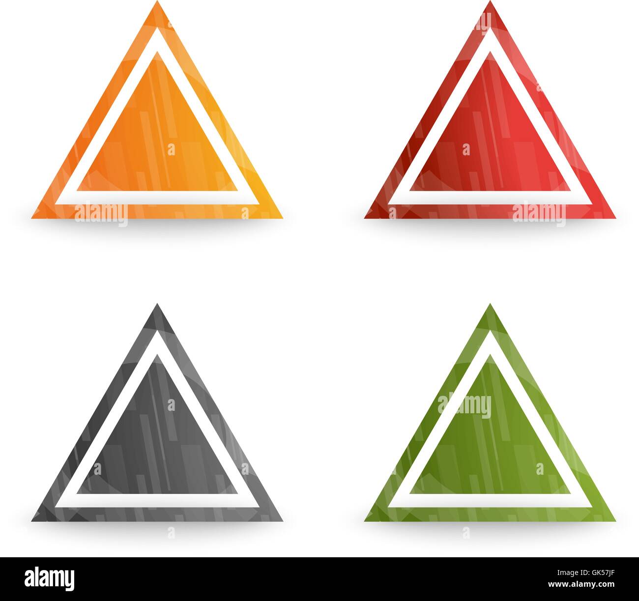 Design triangle logo element Stock Vector Image & Art - Alamy