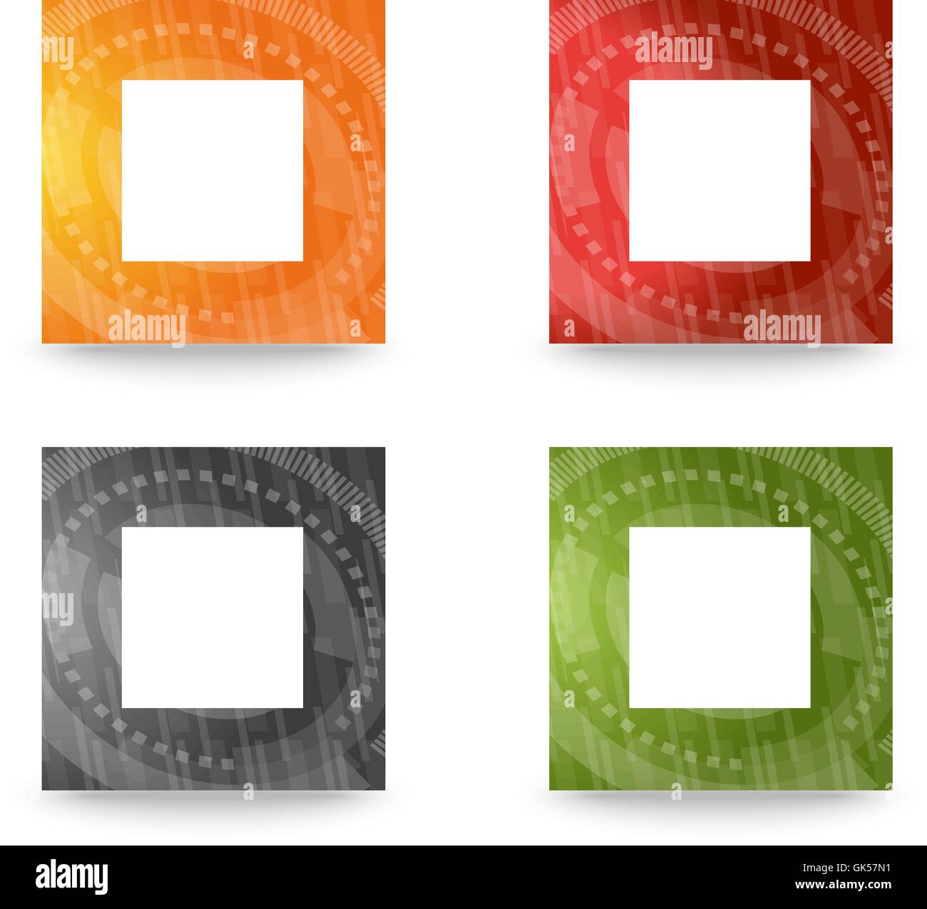 Color square icons Stock Vector Image & Art - Alamy