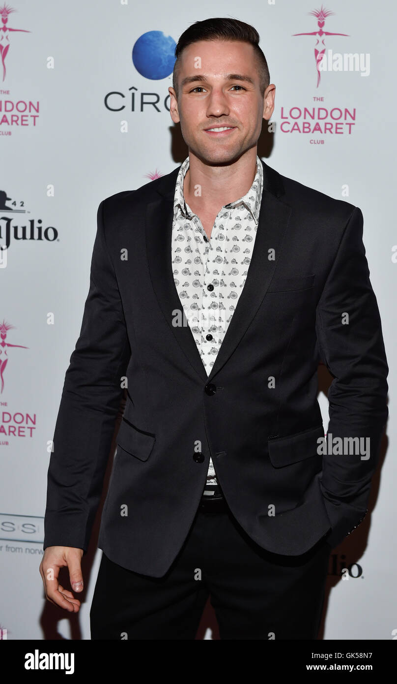 London Cabaret Club launch - Arrivals Featuring: Colin Ratushniak Where ...