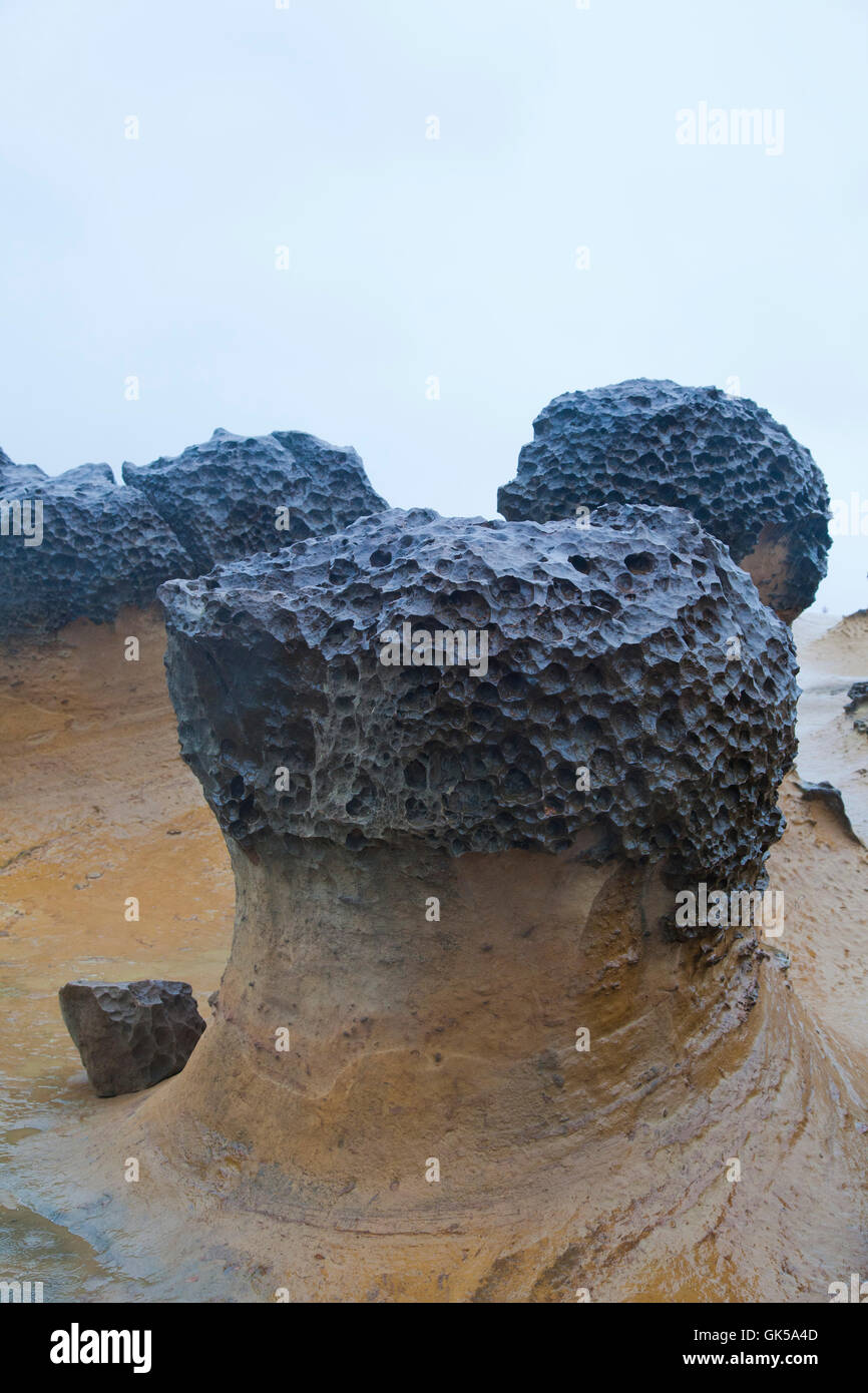 Taiwan Yehliu Scenic Area Stock Photo - Alamy