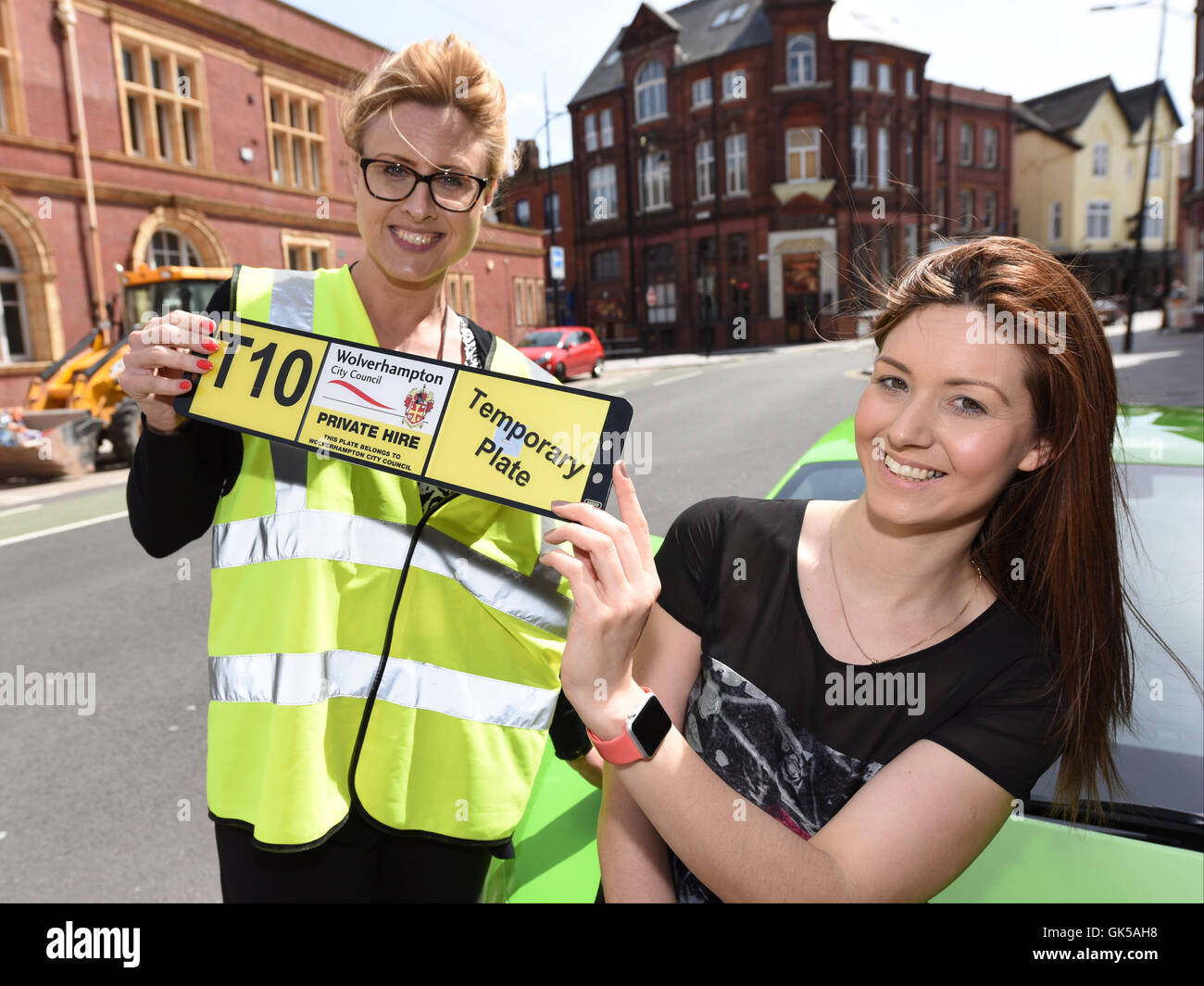 David Warke of the Special Wedding Cars vehicle hire service poses next ...
