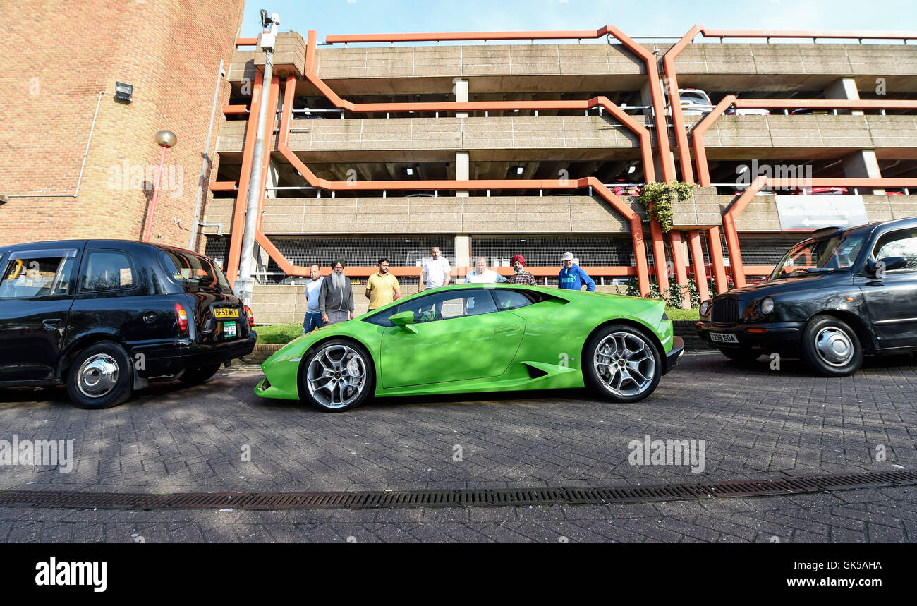 David Warke of the Special Wedding Cars vehicle hire service poses next ...
