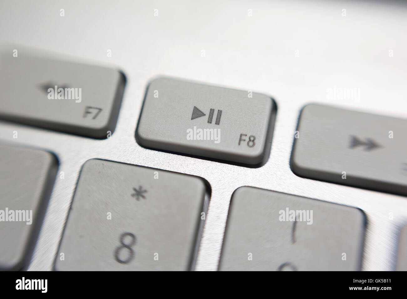 Computer keyboard, isolated on white background Stock Photo - Alamy