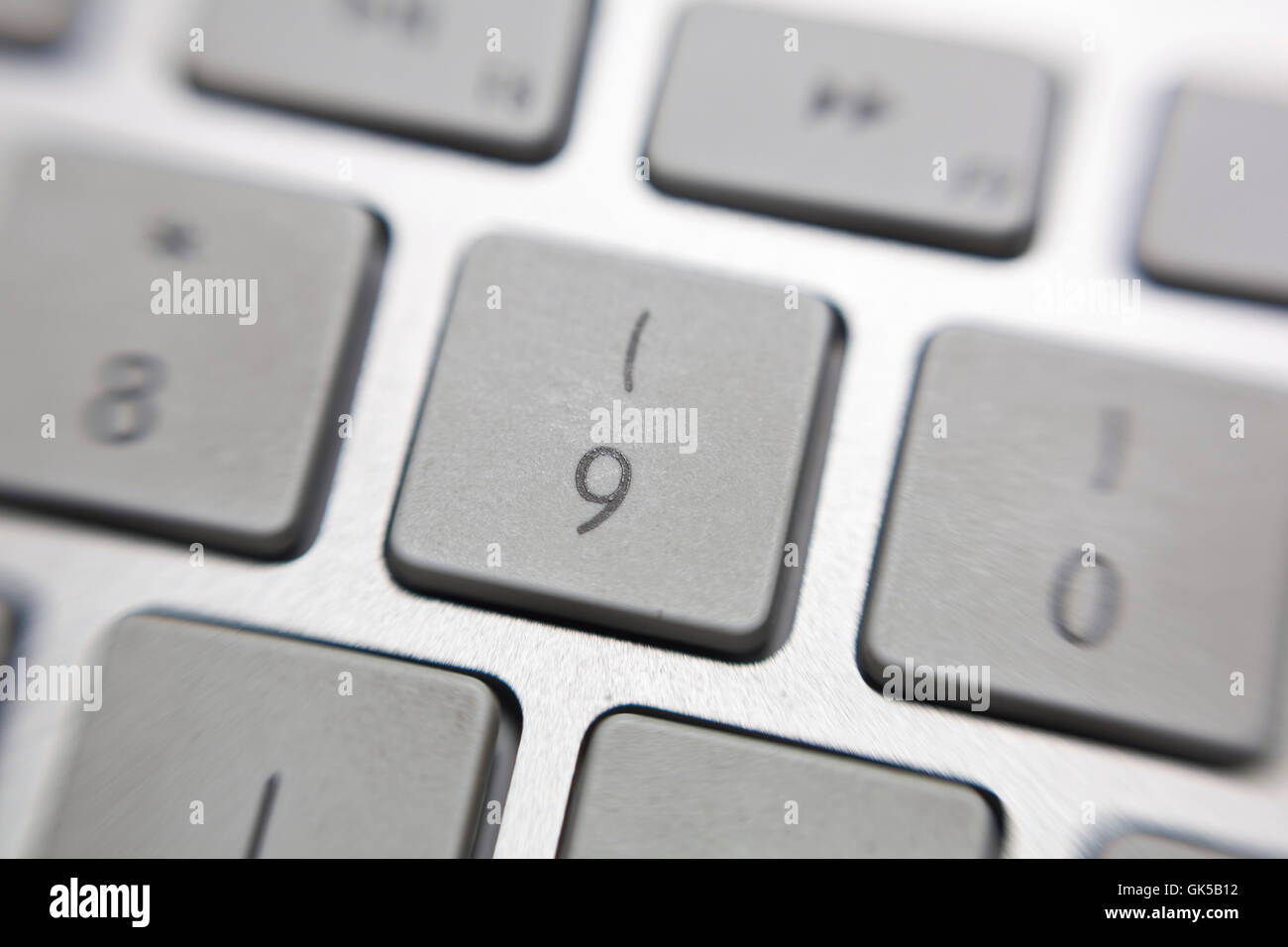 Computer keyboard, isolated on white background Stock Photo - Alamy