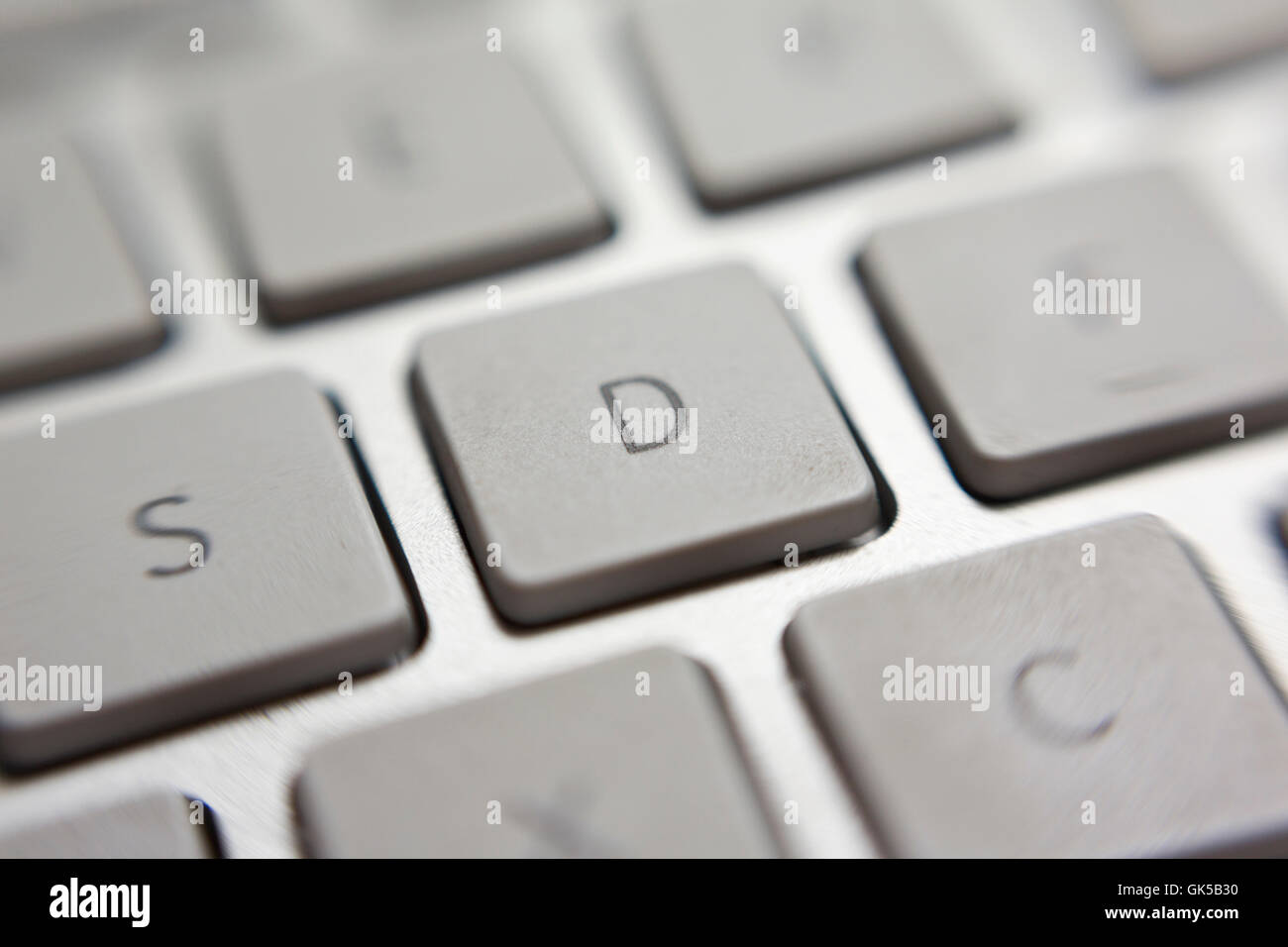 Computer keyboard, isolated on white background Stock Photo - Alamy
