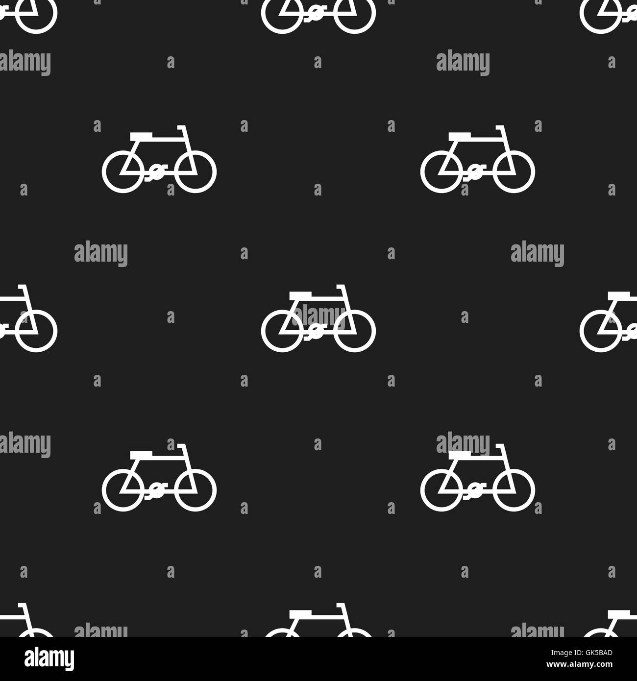 Seamless bicycle pattern Stock Vector Image & Art - Alamy
