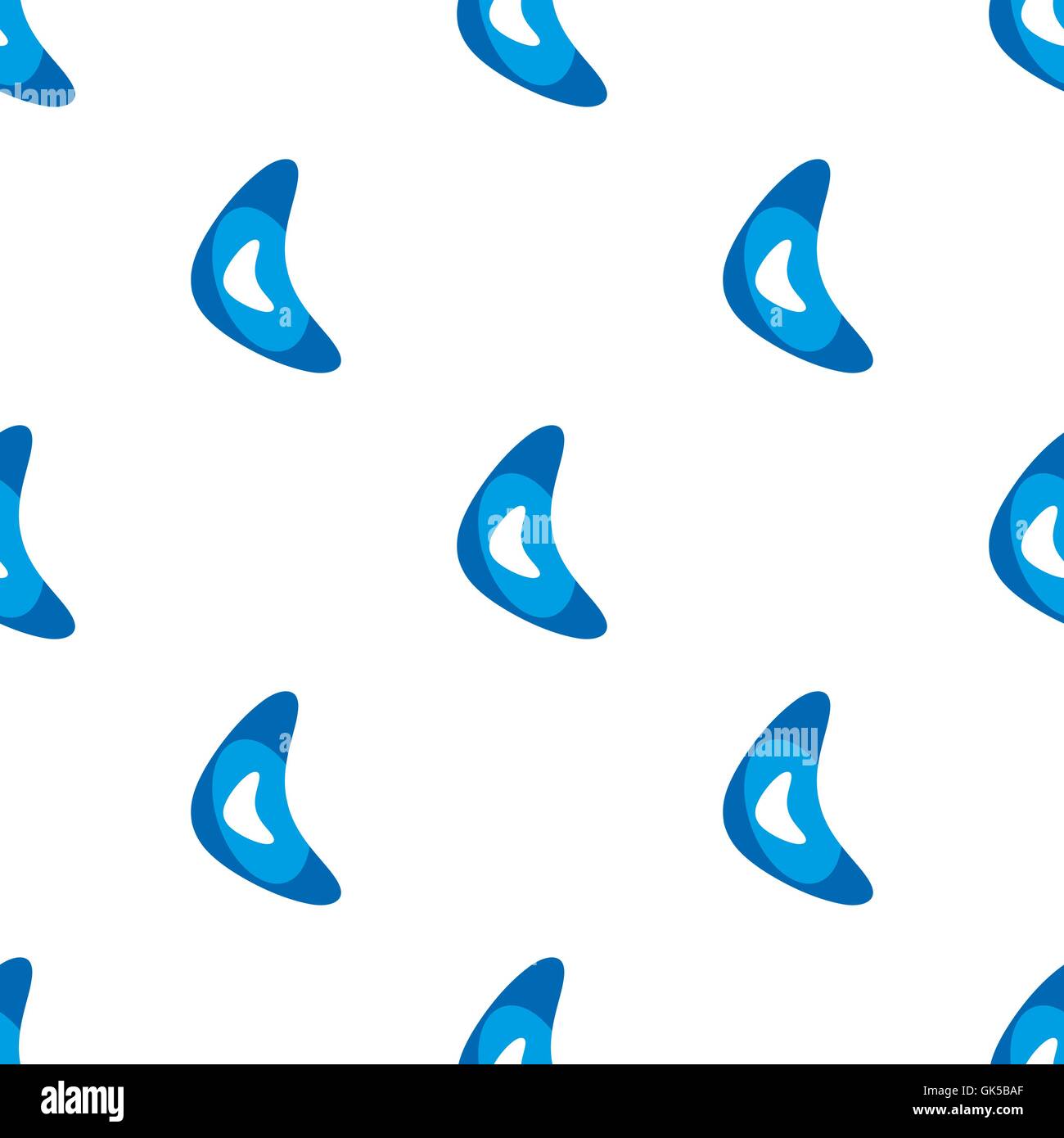 Seamless boomerang pattern Stock Vector Image & Art - Alamy