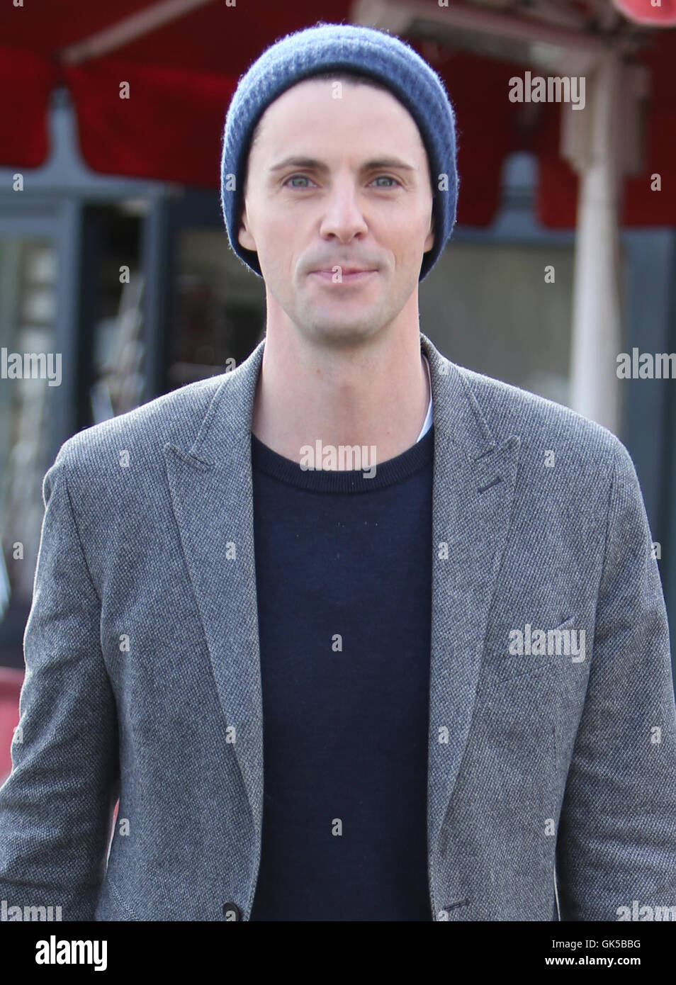 Kate Garraway and Ben Shepard interviewing Matthew Goode on the South ...