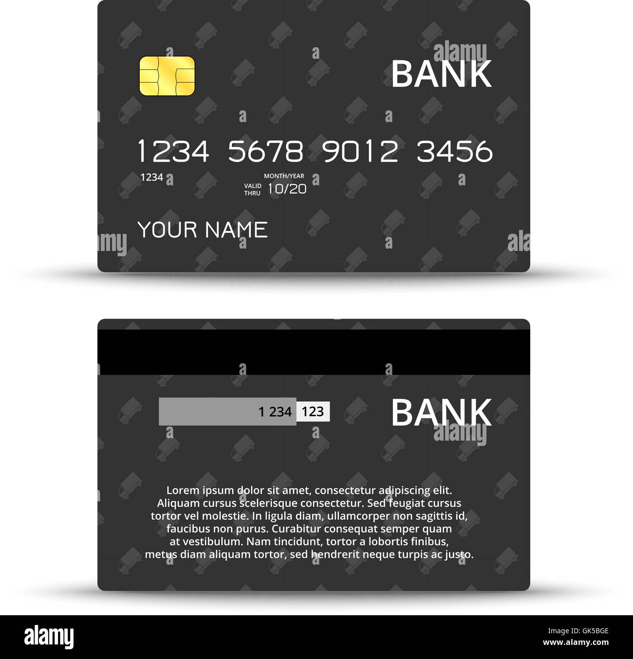 Templates of credit cards design Stock Vector Image & Art - Alamy
