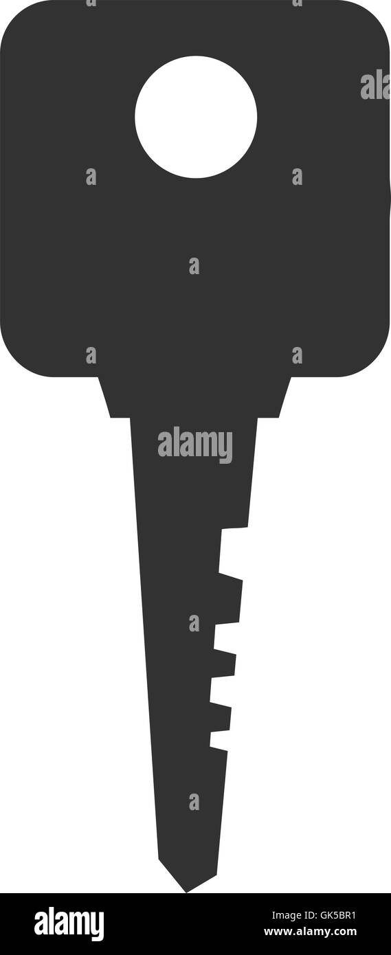 Black key icon Stock Vector Image & Art - Alamy