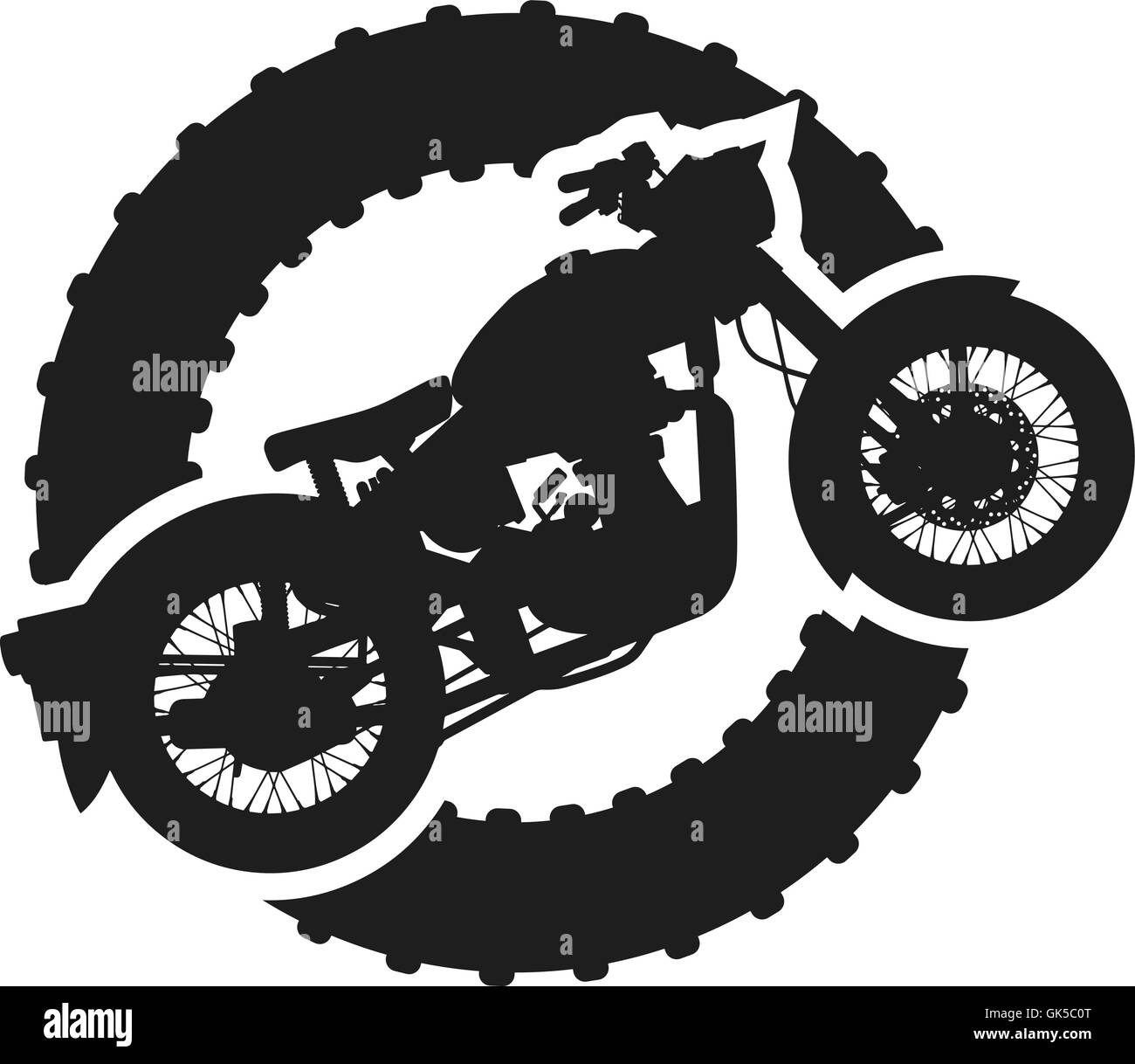 Motorcycle vector icon Stock Vector Image & Art - Alamy