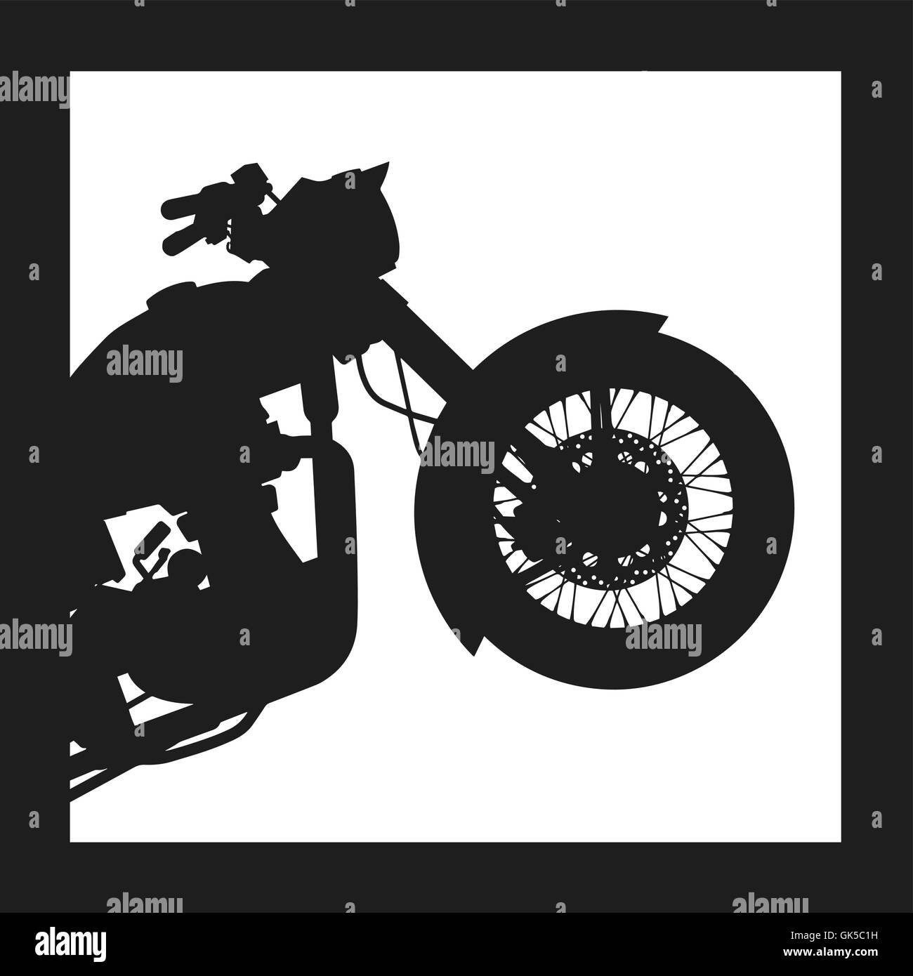 Motorcycle vector icon Stock Vector Image & Art - Alamy