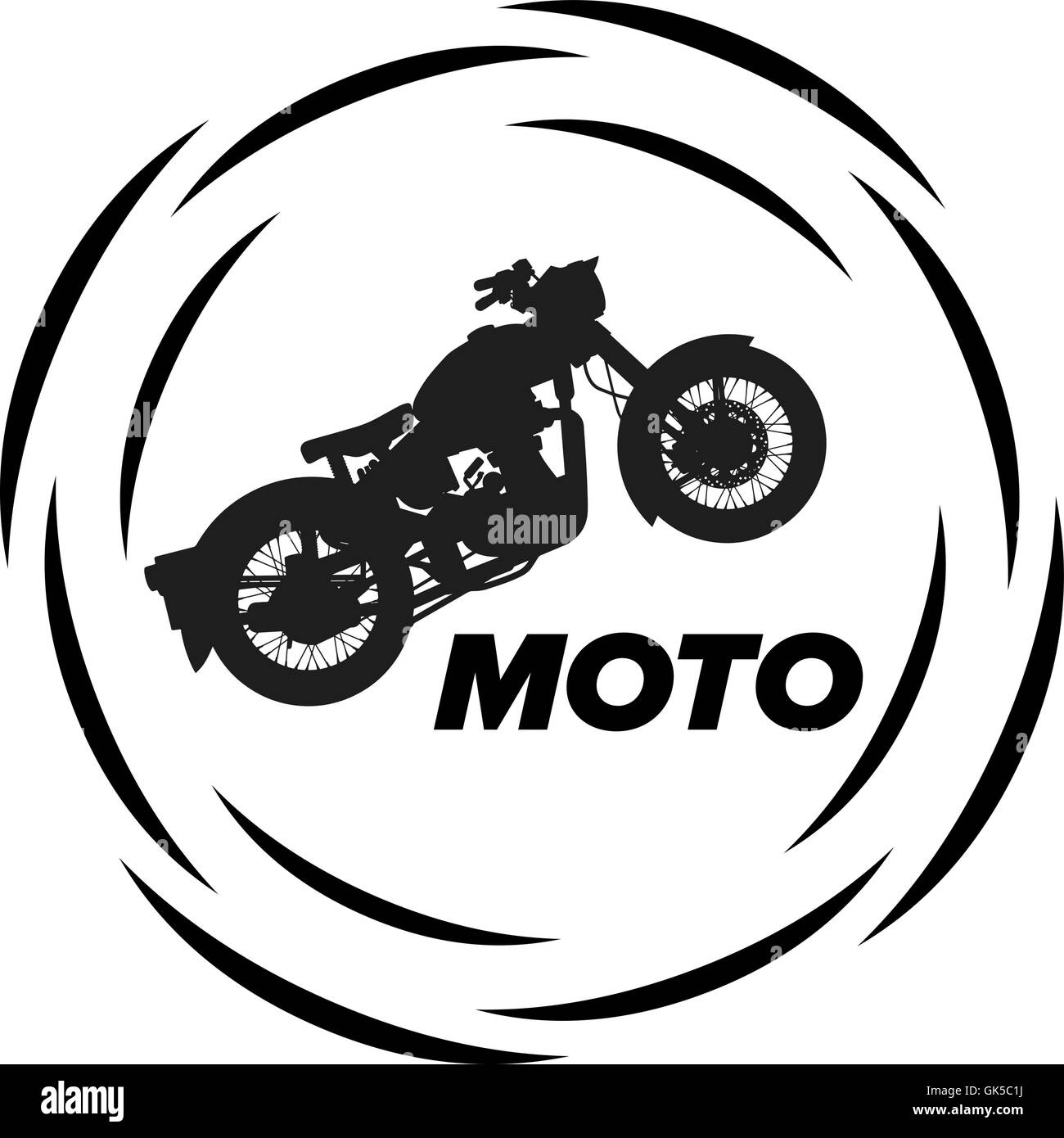 Motorcycle vector icon Stock Vector Image & Art - Alamy