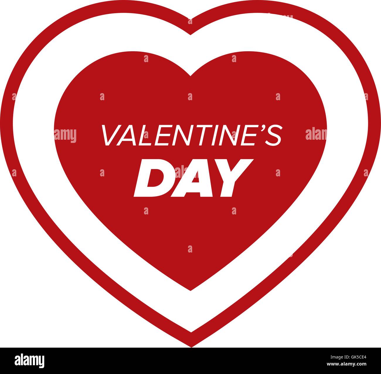 Red heart logo Stock Vector Images - Alamy