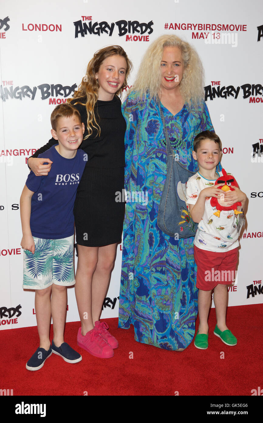 UK gala screening of 'Angry Birds' at Picturehouse Central - Arrivals ...