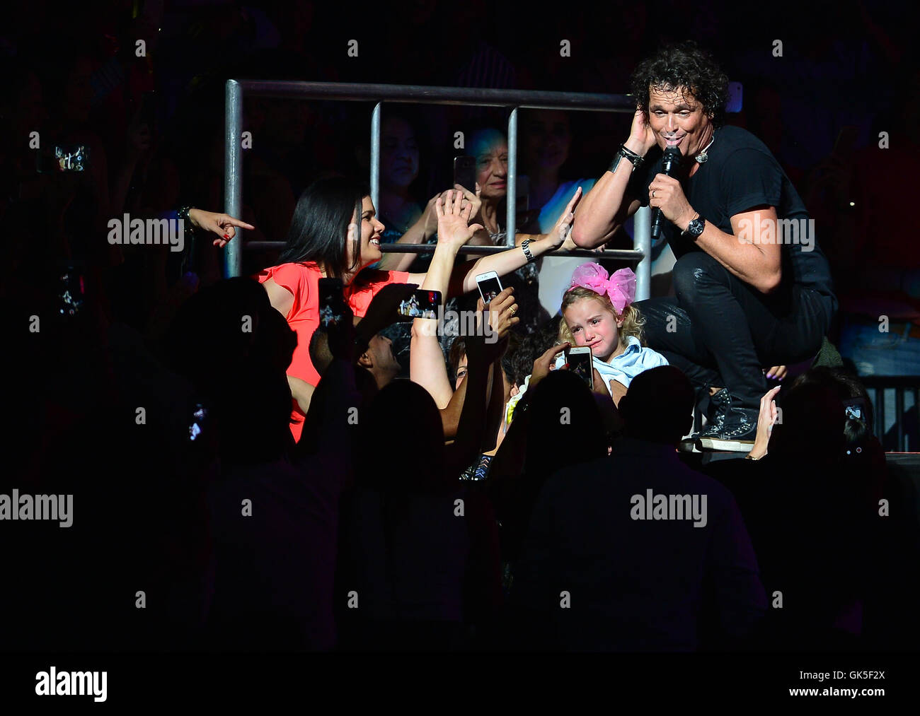 Colombian singer Carlos Vives performs live at the American Airlines ...
