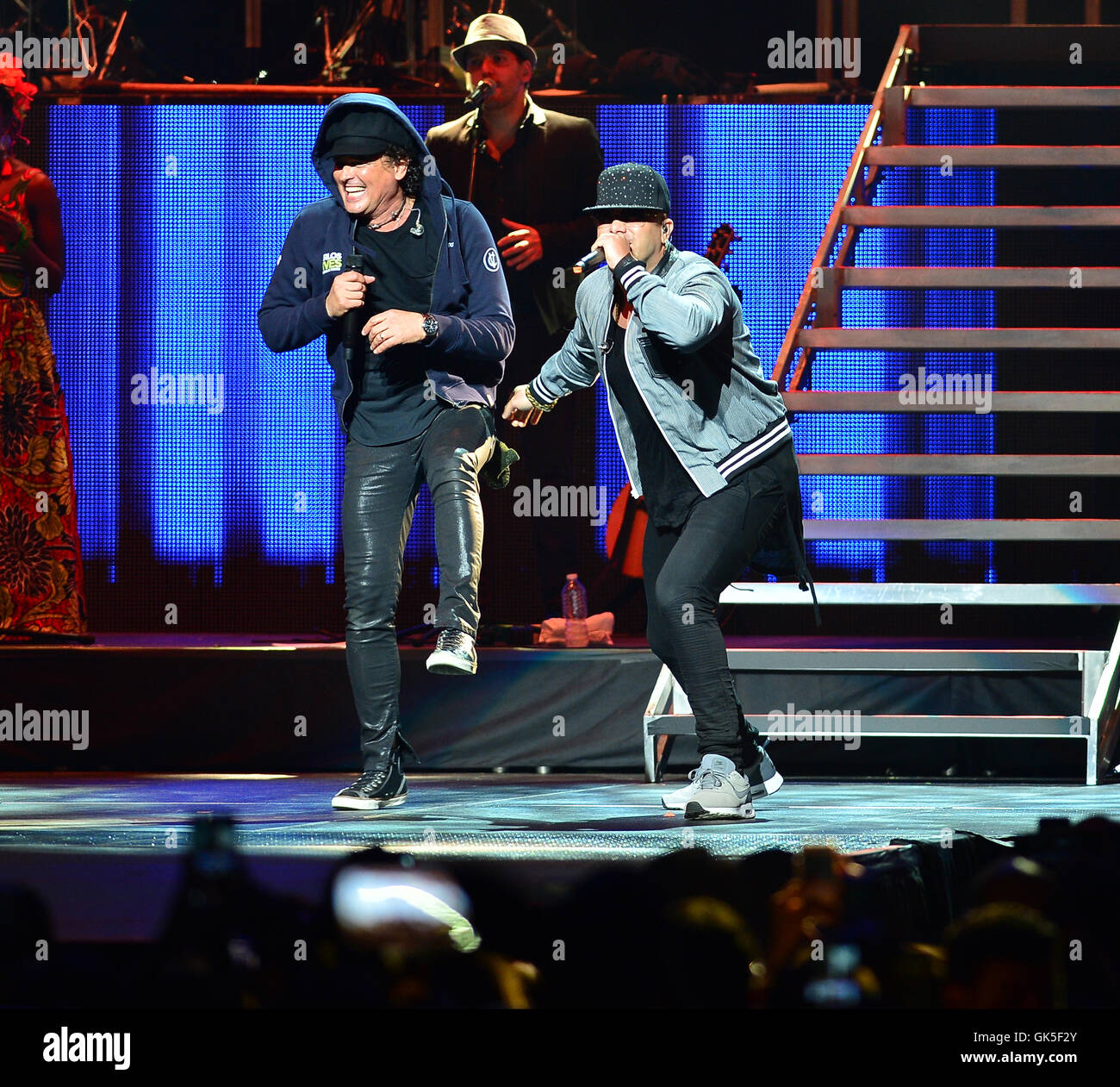 Colombian singer Carlos Vives performs live at the American Airlines ...
