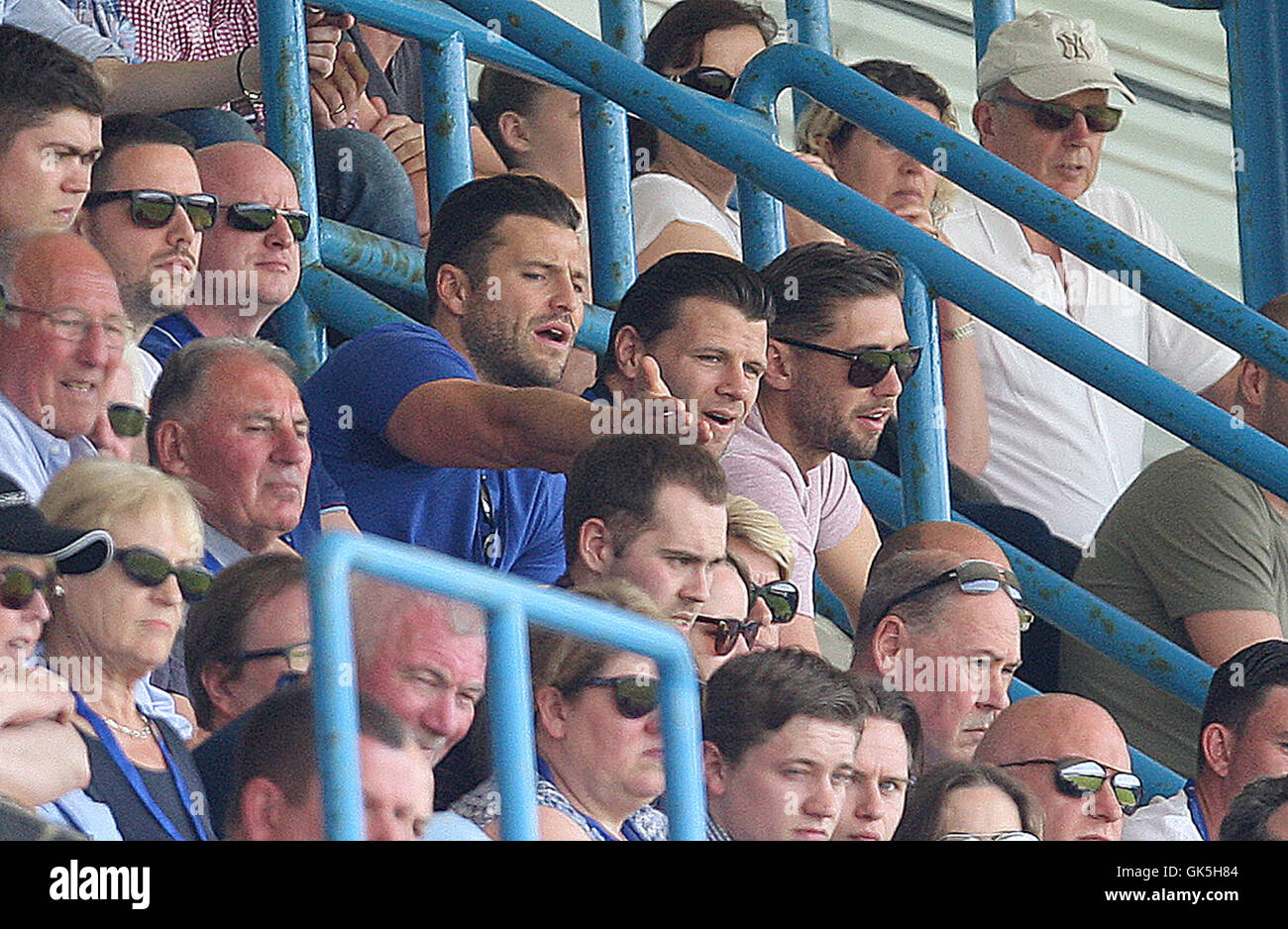 Mark Wright watches his brother Josh play for Gillingham FC against ...