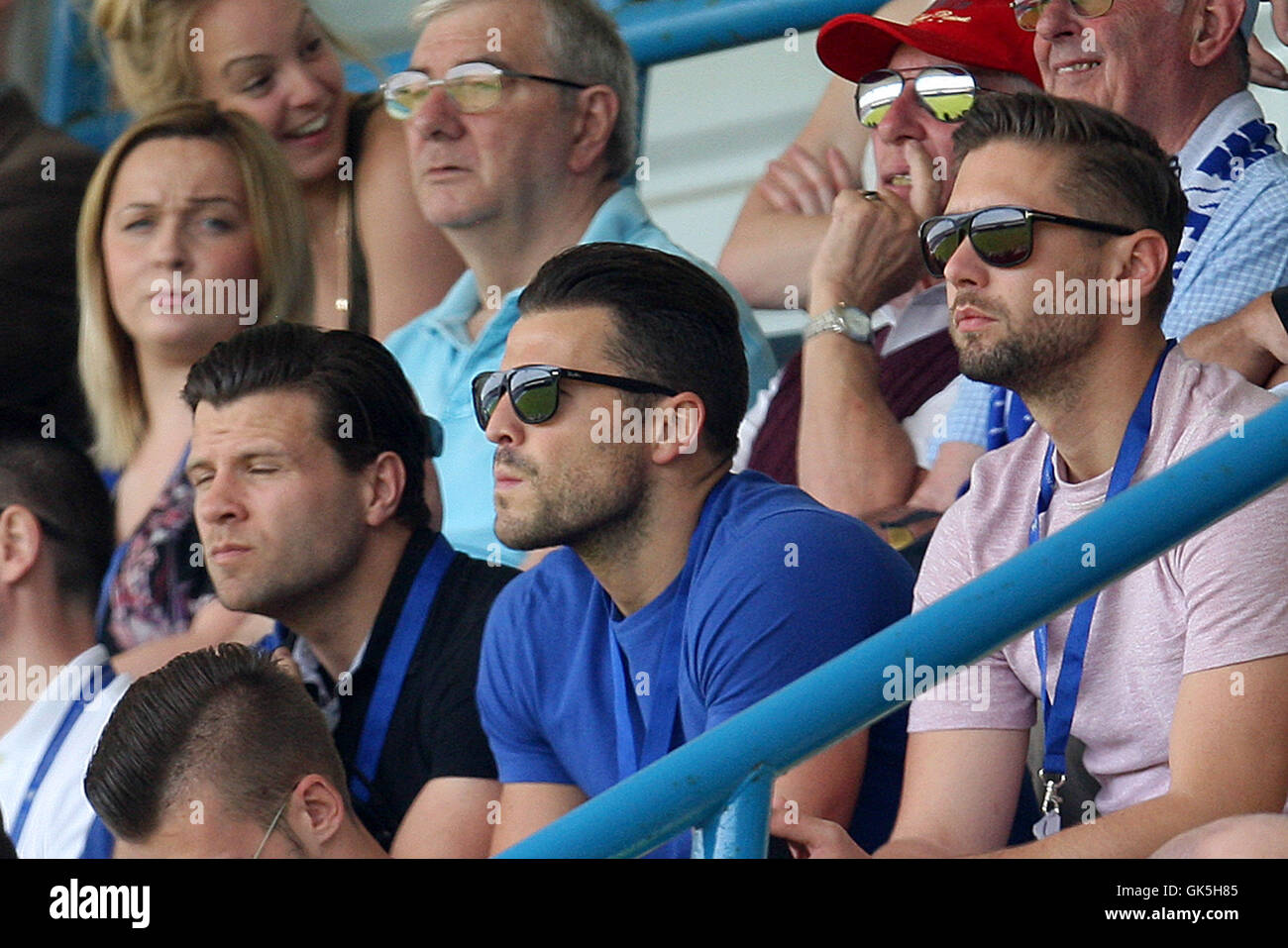 Mark Wright watches his brother Josh play for Gillingham FC against ...