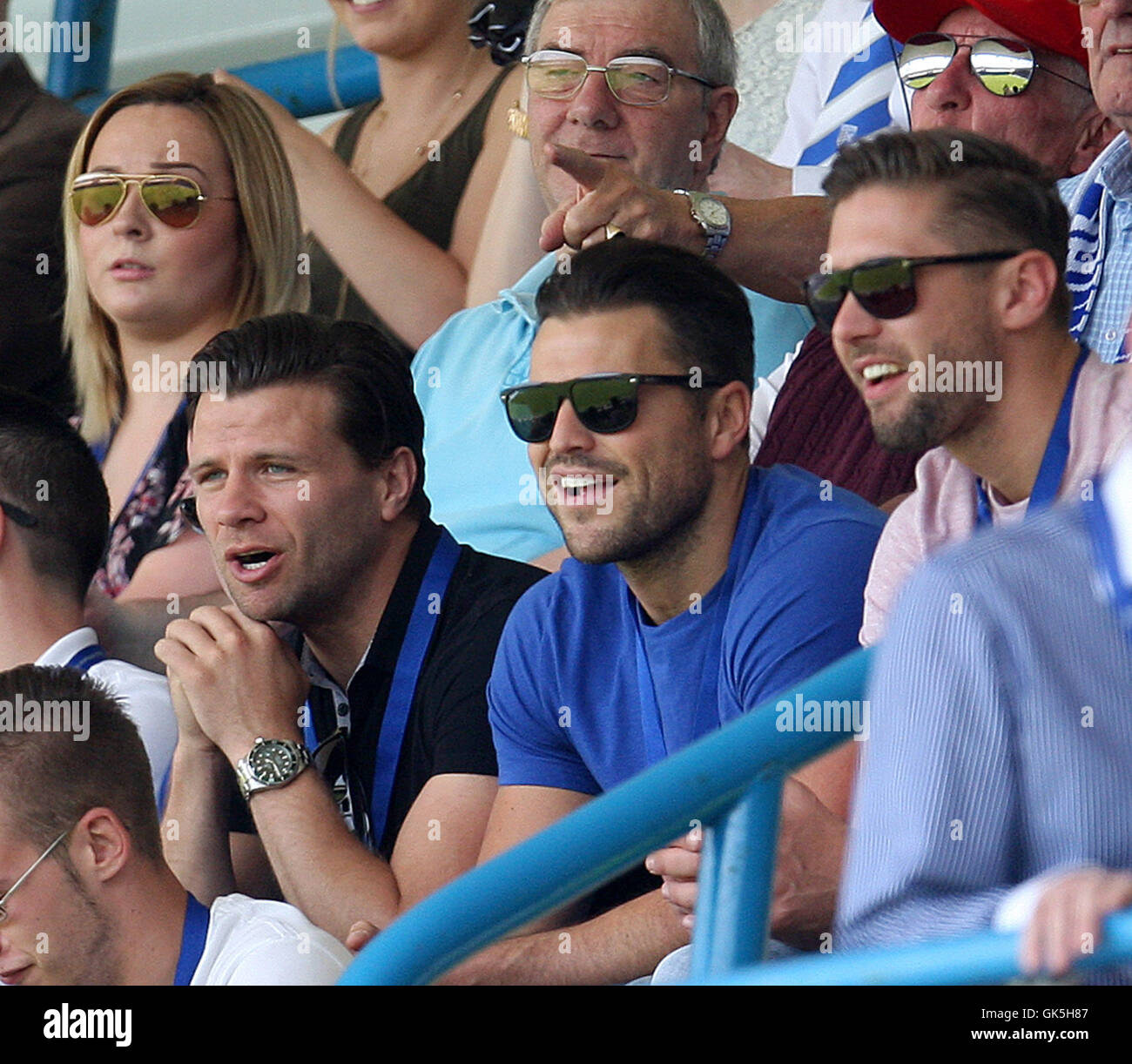 Mark Wright watches his brother Josh play for Gillingham FC against ...