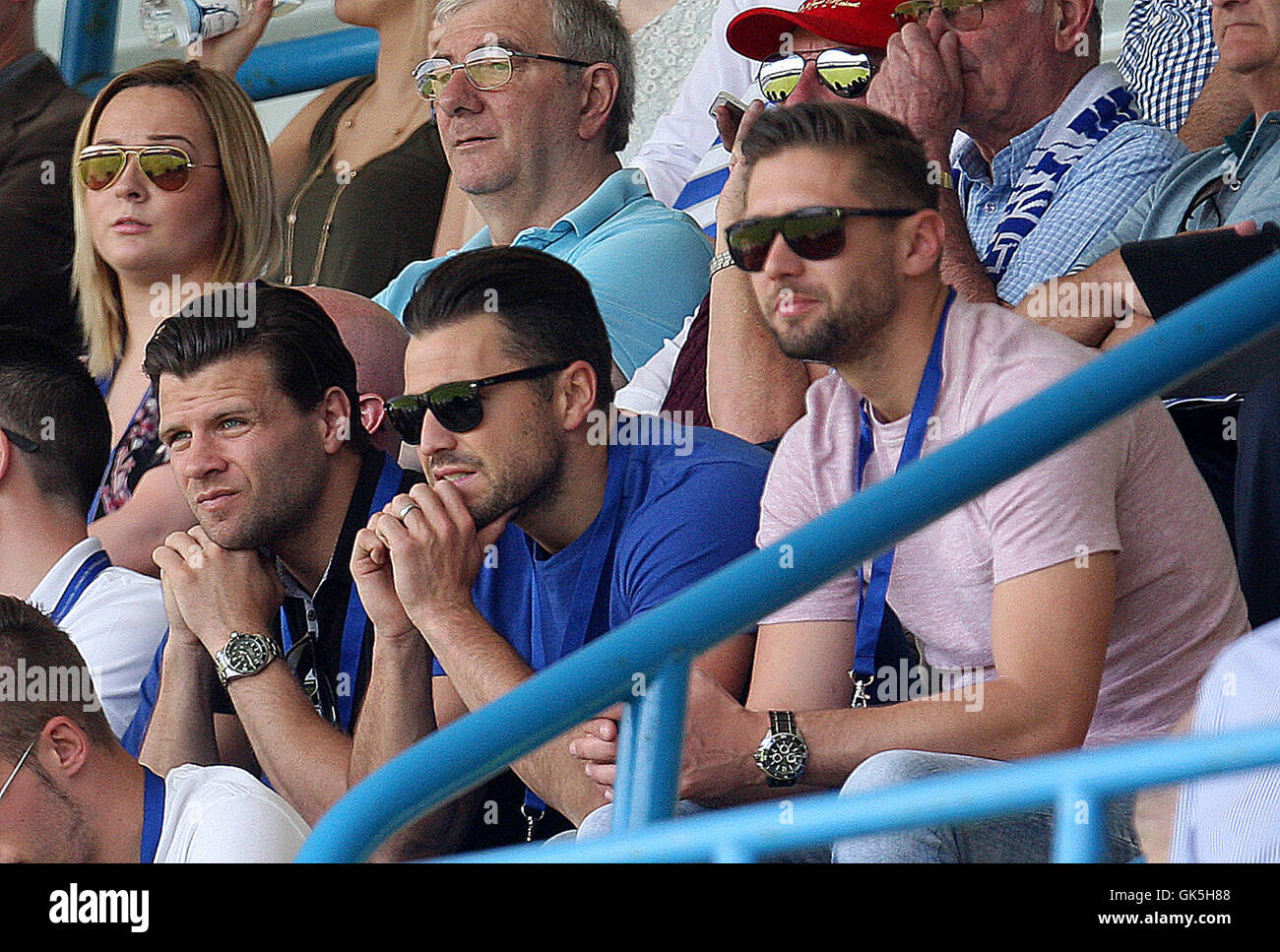 Mark Wright watches his brother Josh play for Gillingham FC against ...