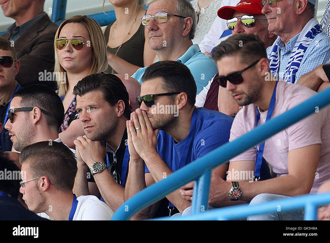 Mark Wright watches his brother Josh play for Gillingham FC against ...