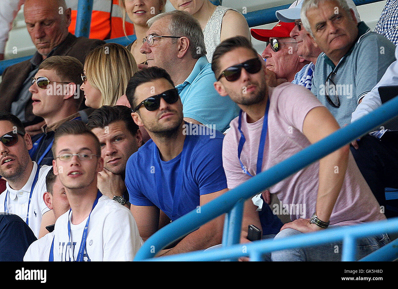 Mark Wright watches his brother Josh play for Gillingham FC against ...