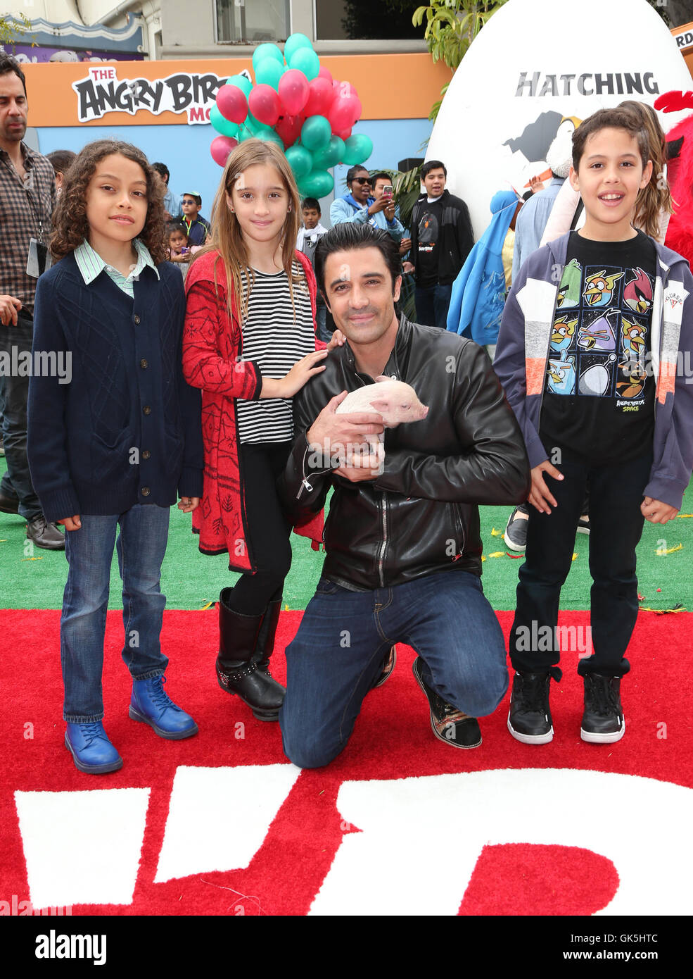 The Angry Birds Movie' LA premiere at the Regency Theater Featuring ...