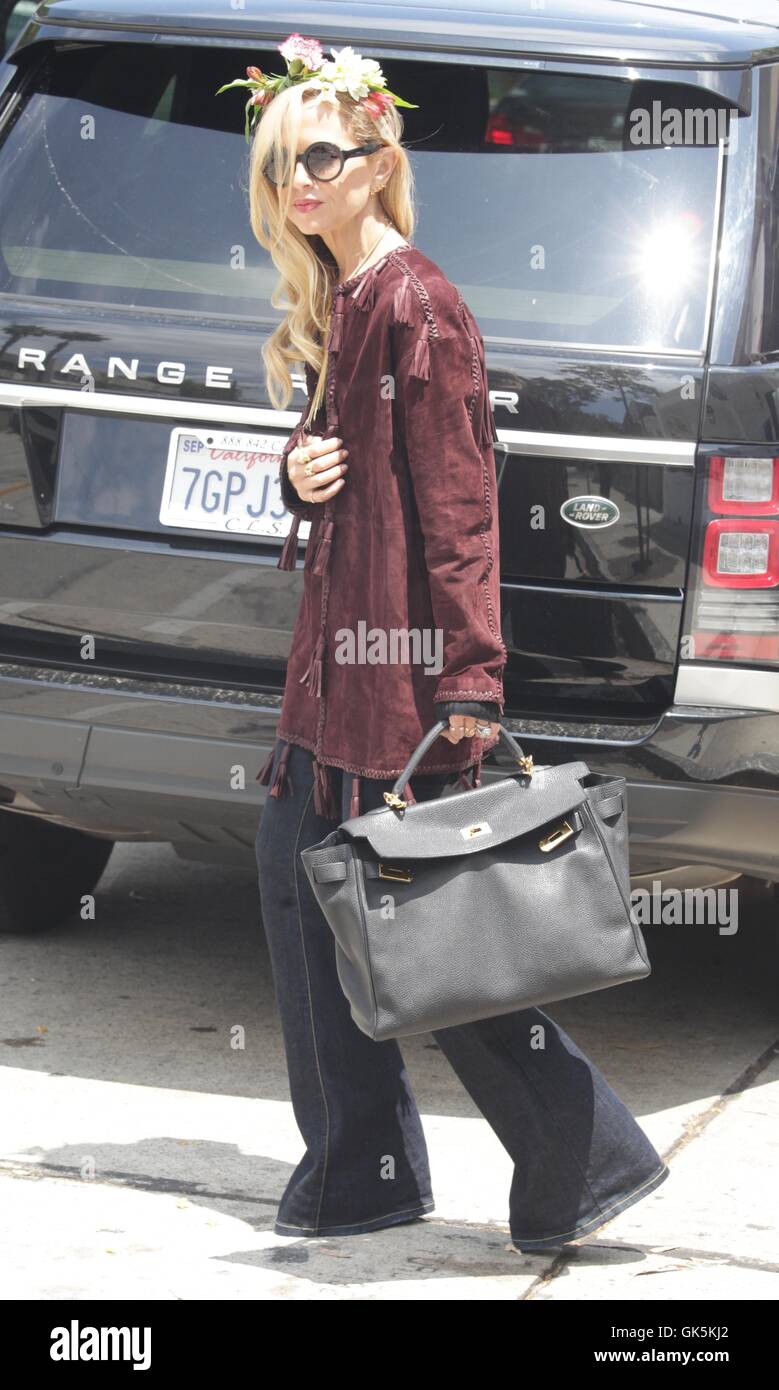 Rachel Zoe celebrates Mother's Day with her Family at Au Fudge ...