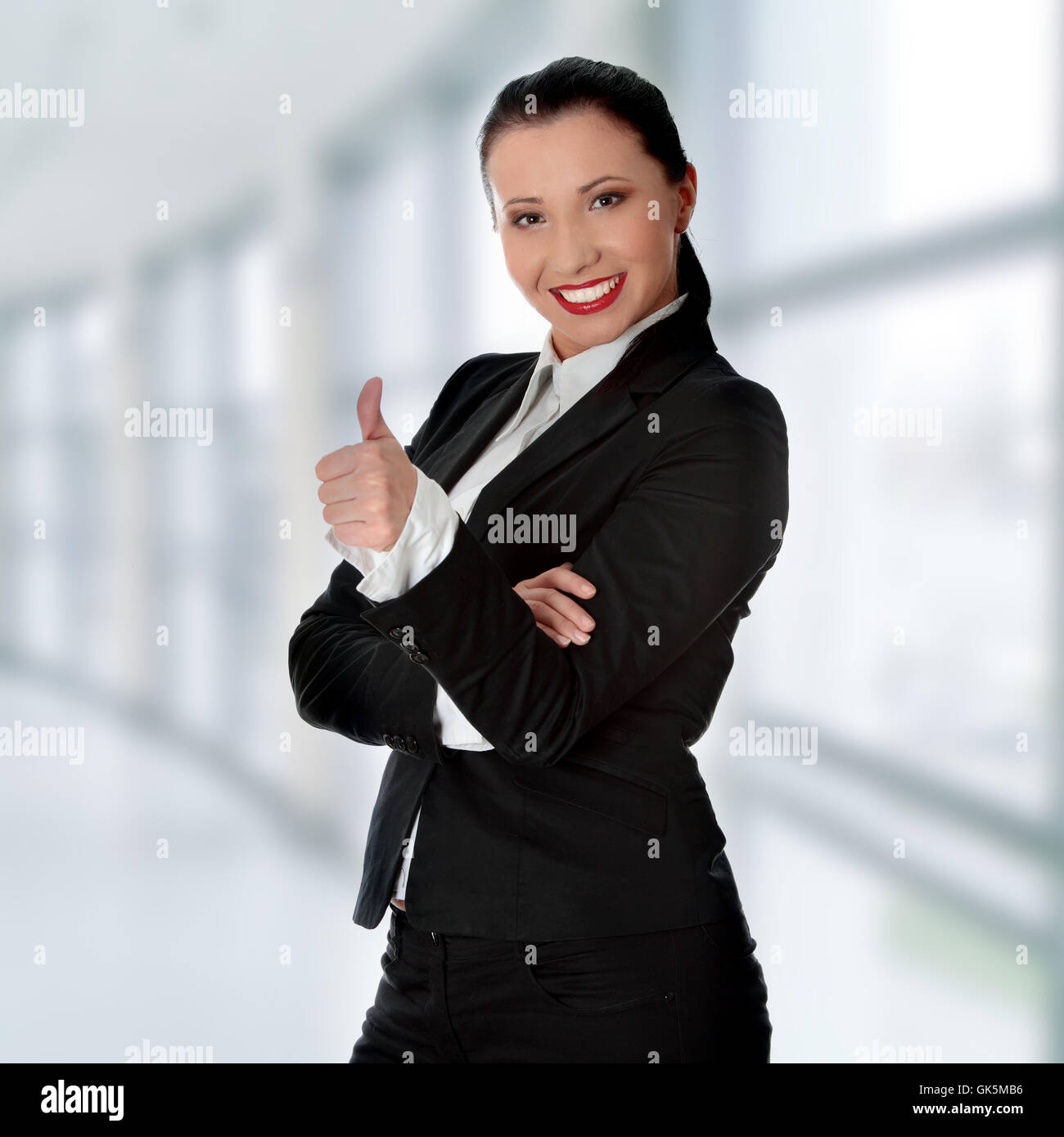Woman ok friendly kind hi-res stock photography and images - Alamy