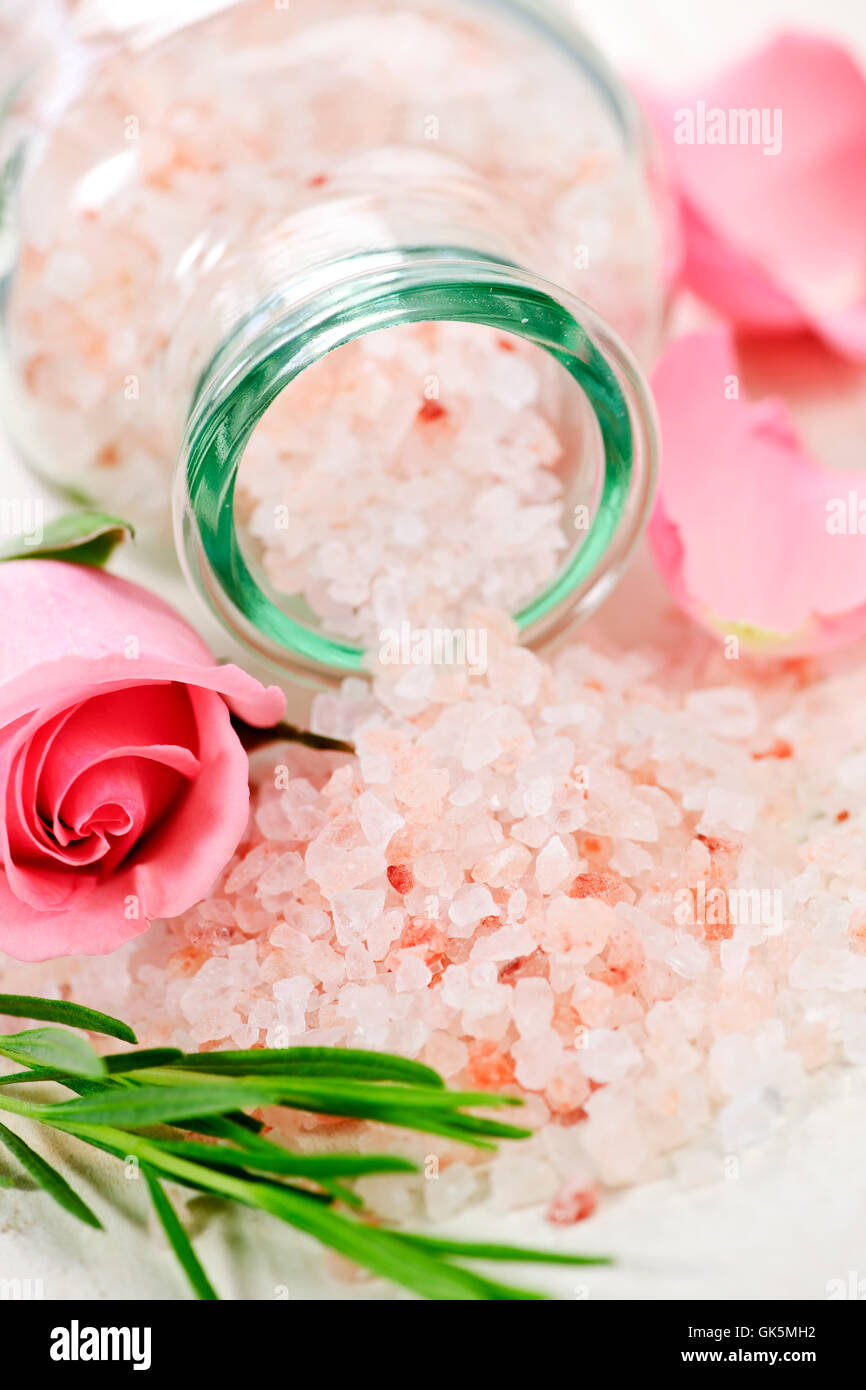salt bottle bathing Stock Photo - Alamy