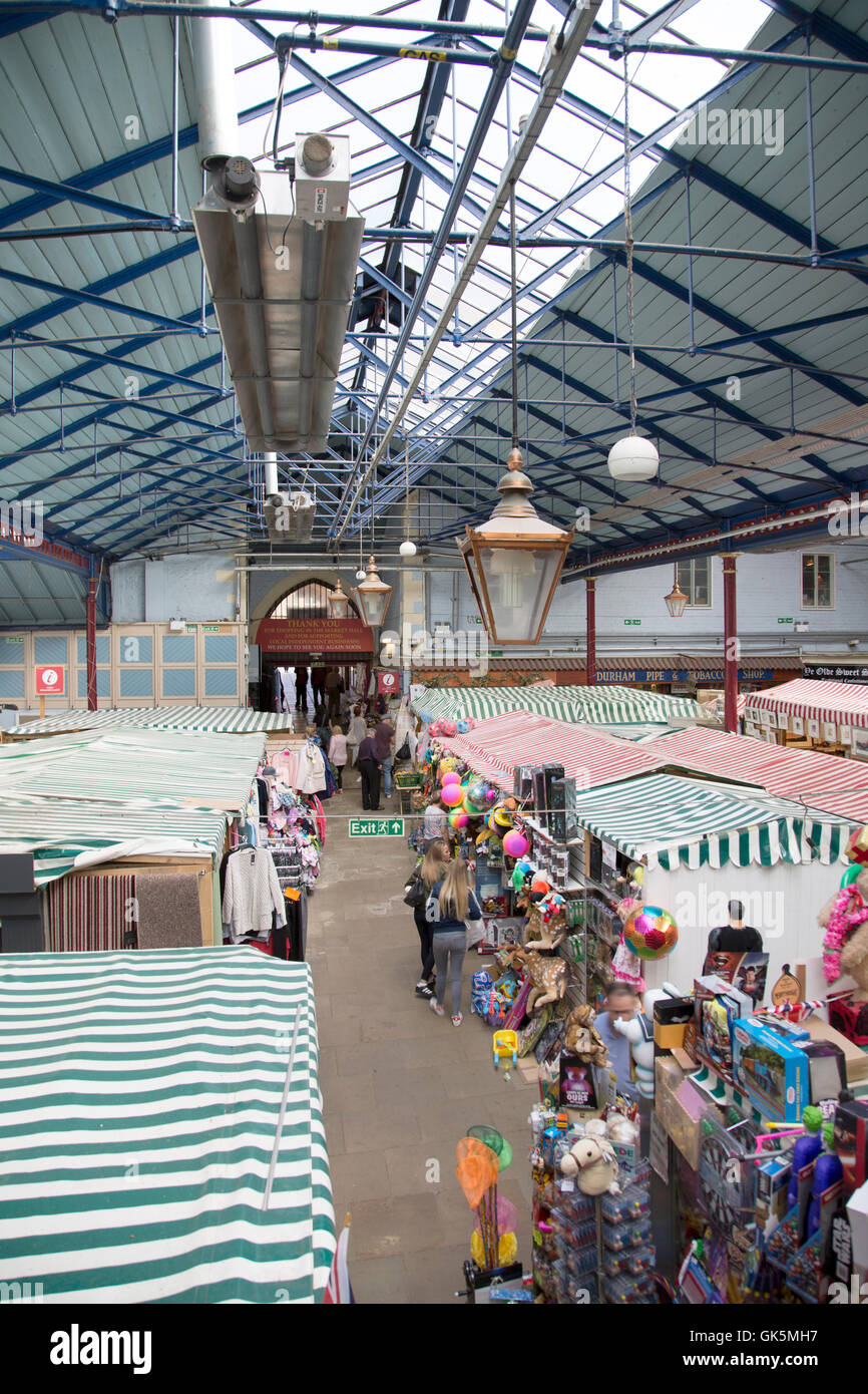 Durham Markets, England, UK Stock Photo - Alamy